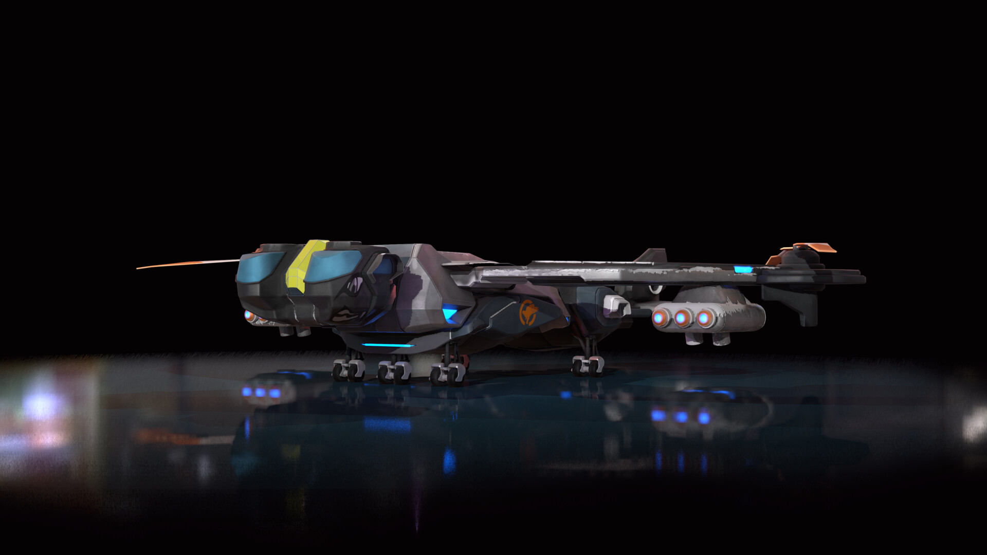 Andrew Belov - Stylized helicopter