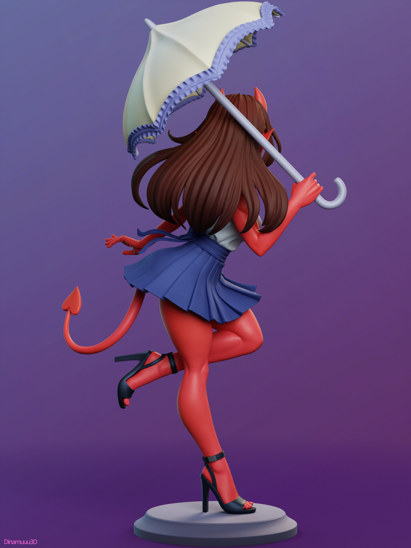 Dinamuuu 3D - Meru 3D Print Model STL