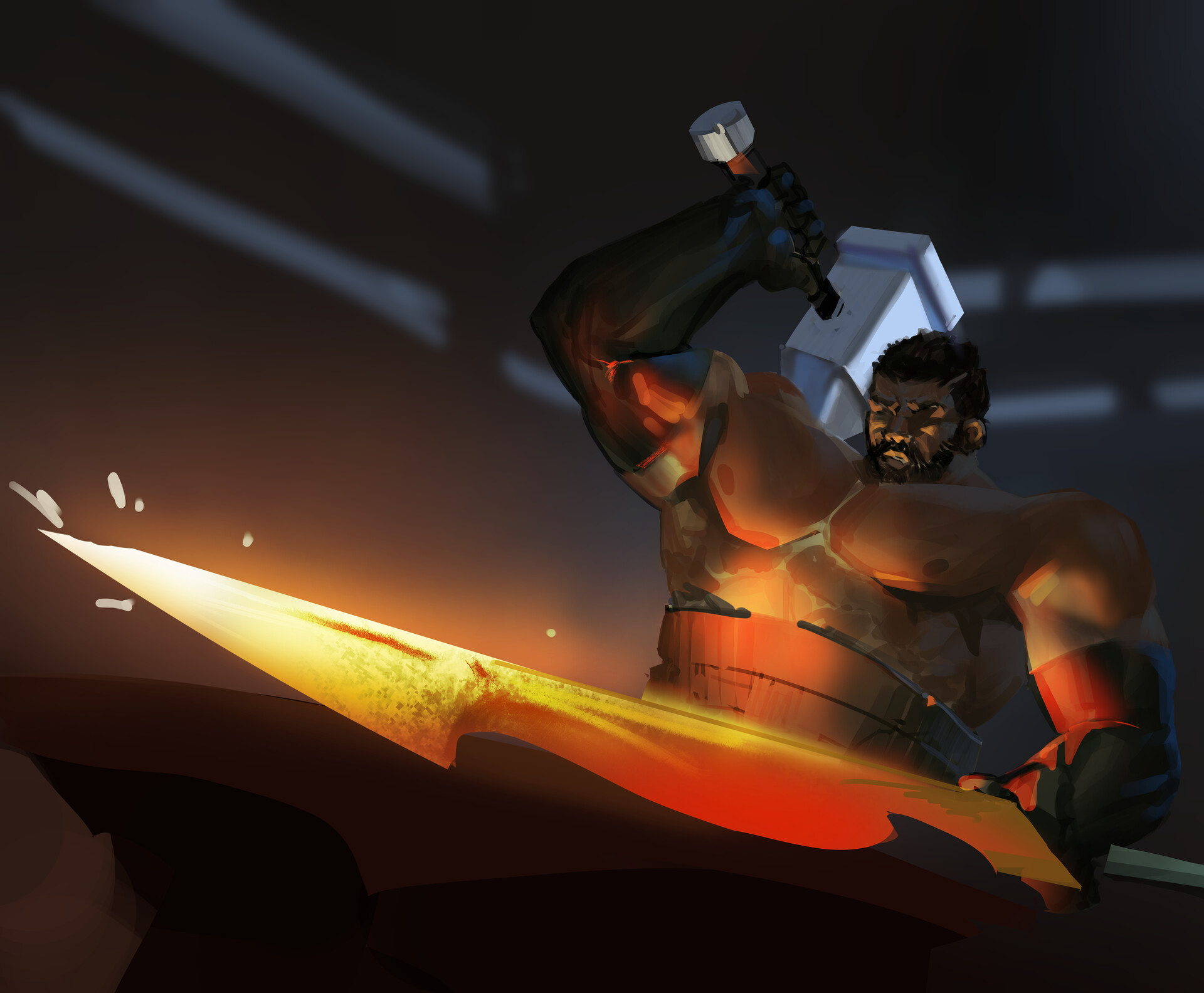 ArtStation - Sword Smith