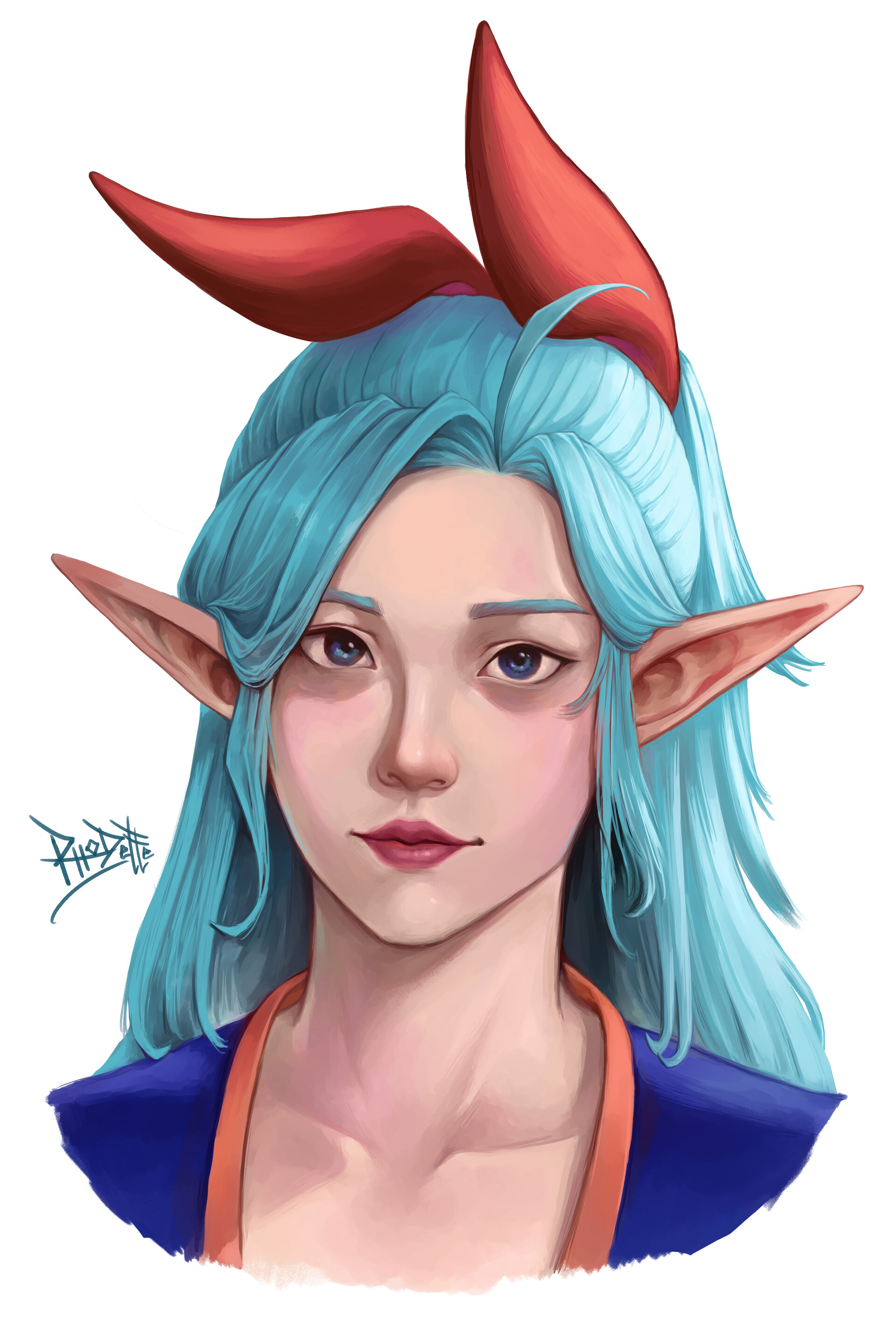 ArtStation - Original Character Potrait