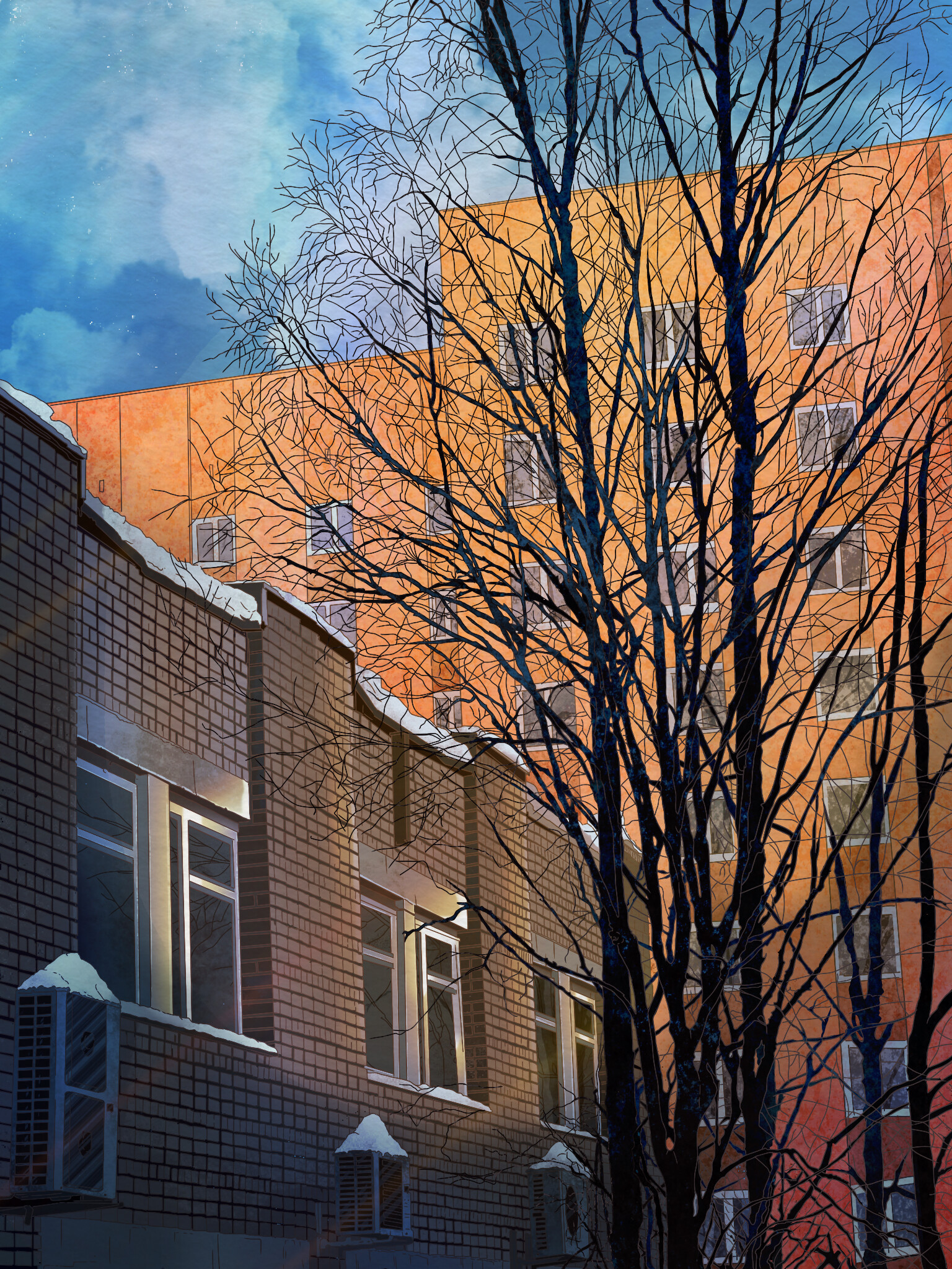 ArtStation - "Unnoticed Mornings"