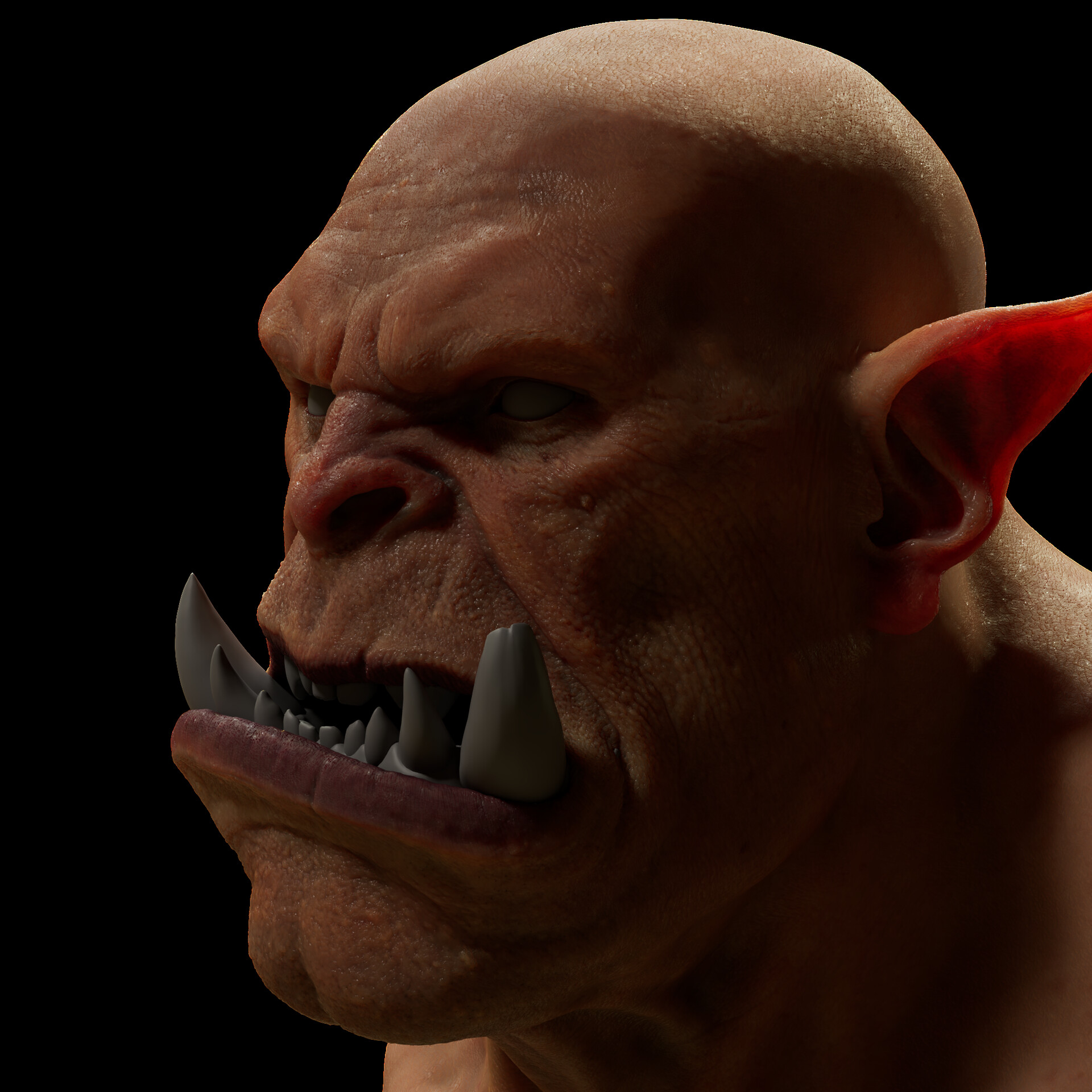 Yonathan Ismael Cortés Alvarado - Realistic Orc Character – Textured in ...