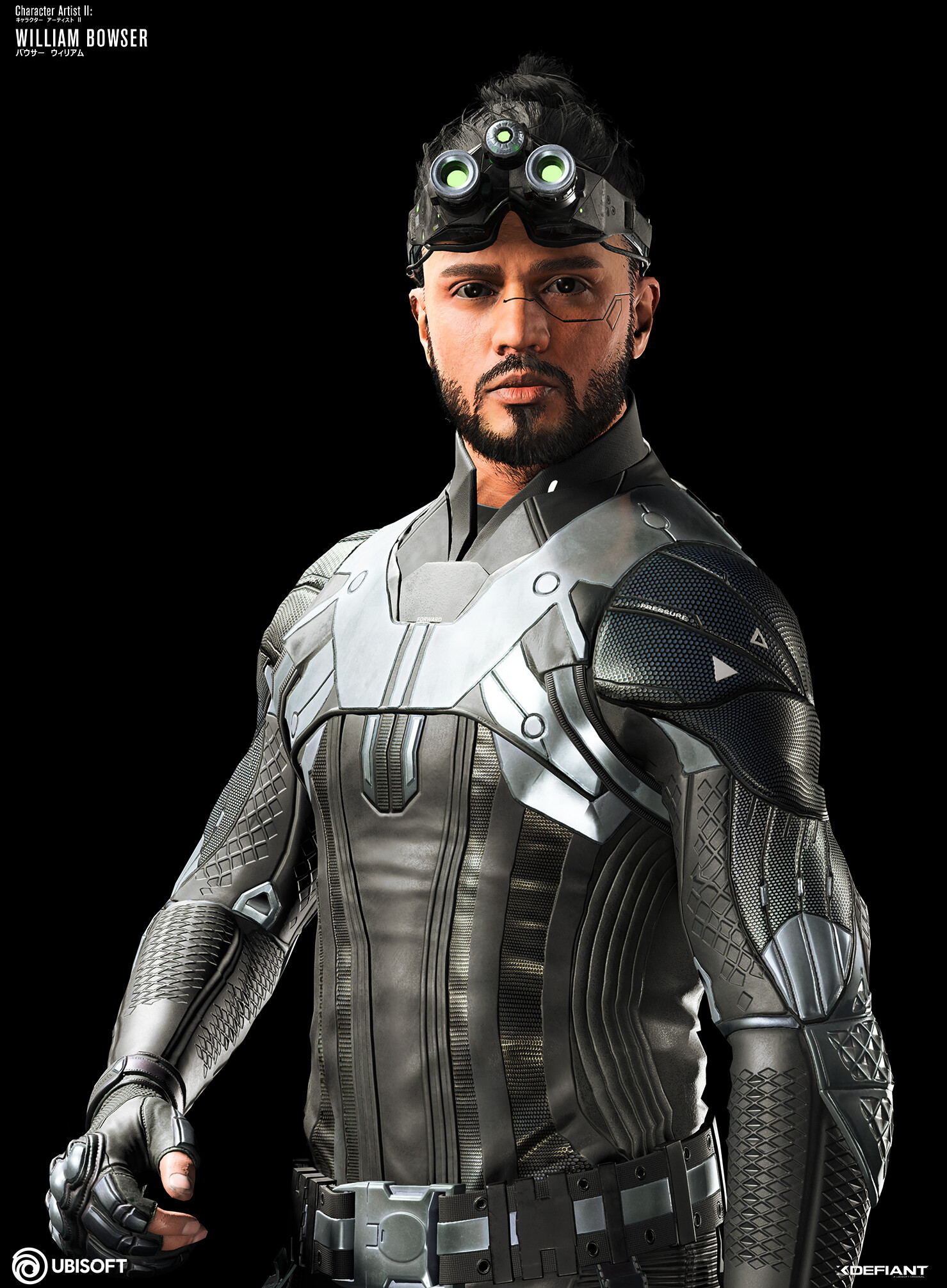 William Bowser - XDefiant: Character Skins - Samir Luminescent