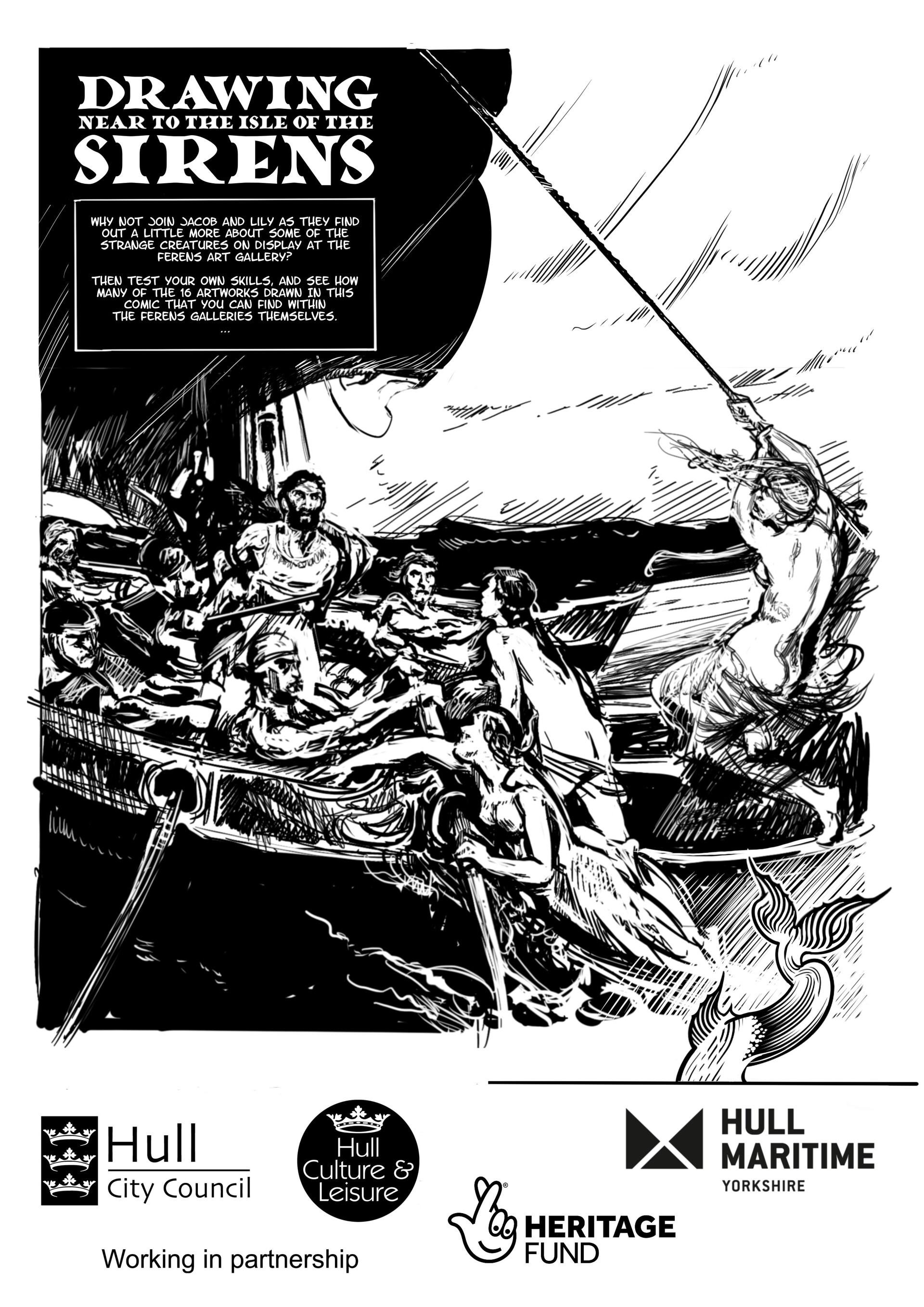 Gareth Sleightholme / hesir - Drawing near the isle of the Sirens (a ...