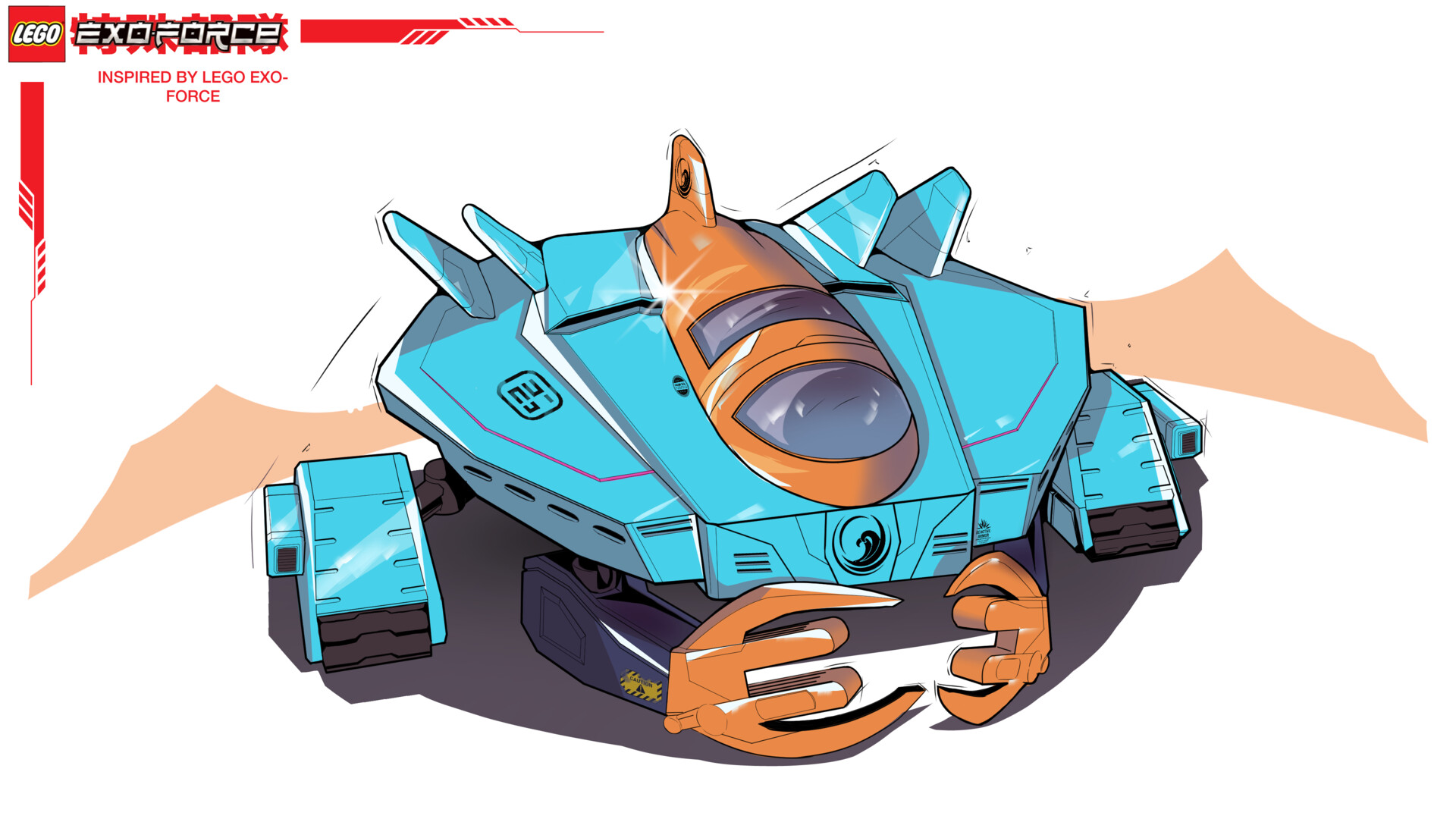 exo force coloring pages