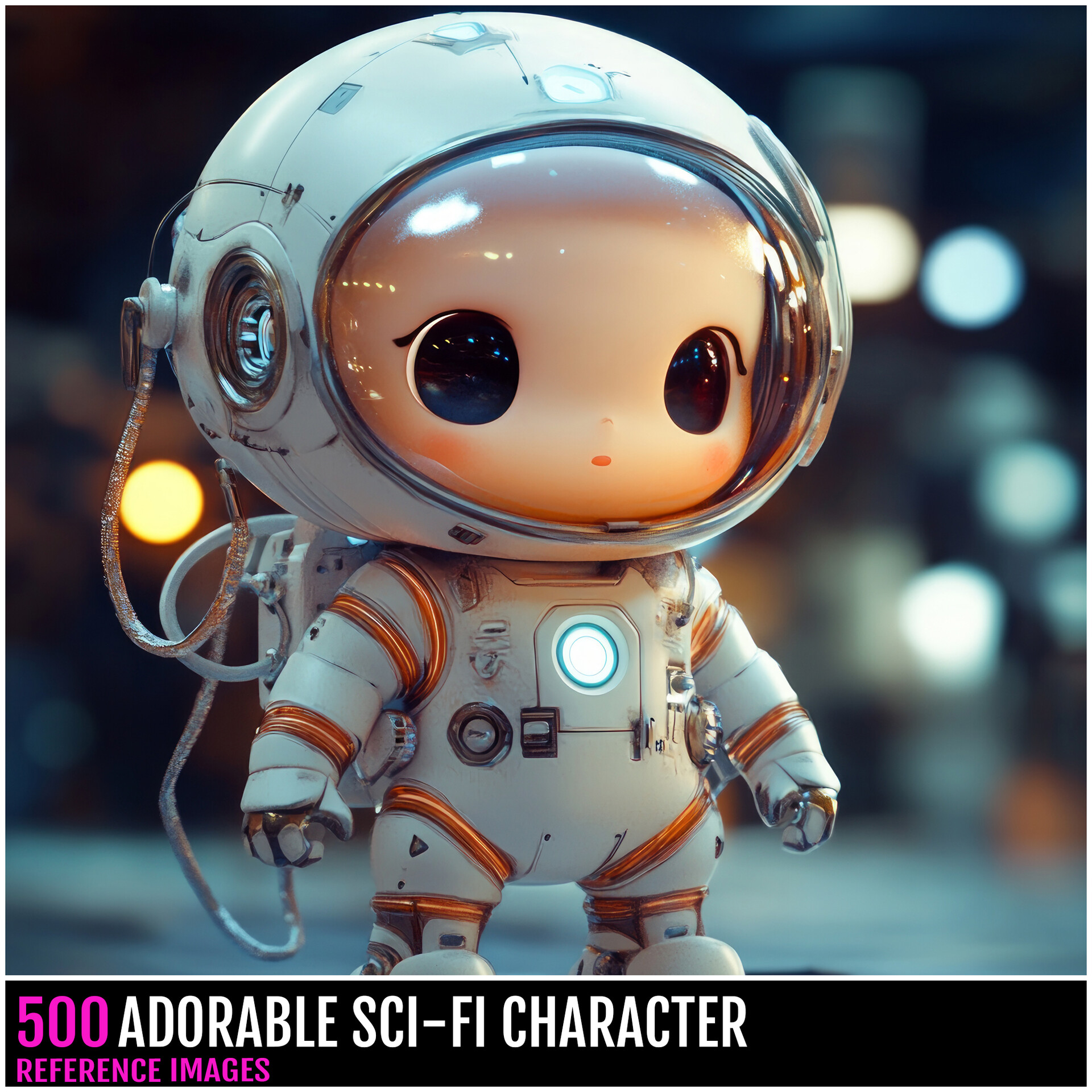 ArtStation - 500 ADORABLE SCI-FI CHARACTER