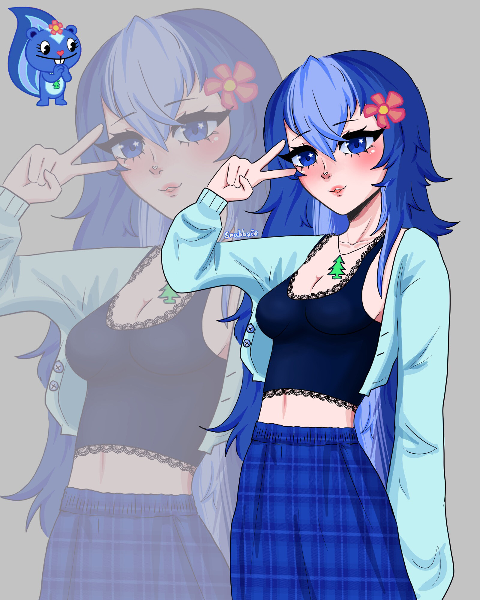 ArtStation - Petunia [Happy Tree Friends]