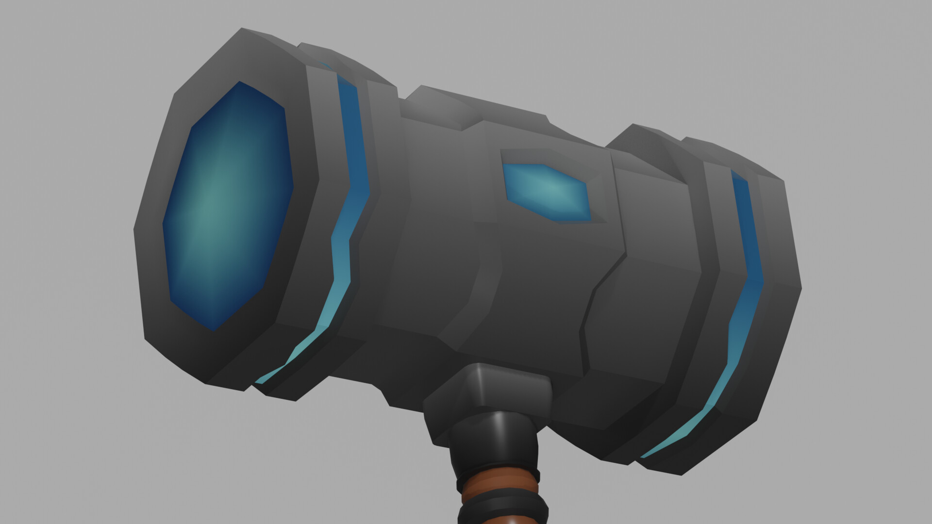 ArtStation - Low Poly Hammer