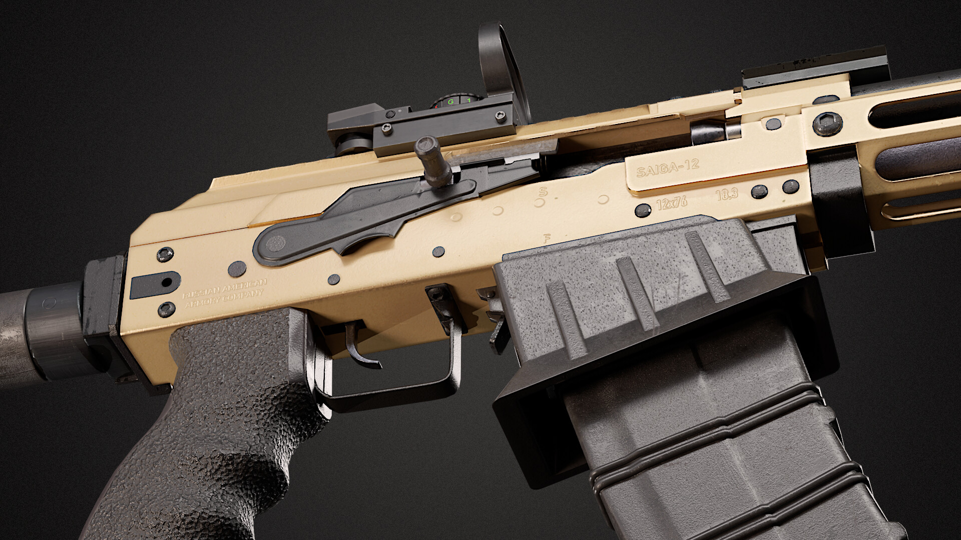 ArtStation - SAIGA 12k Custom