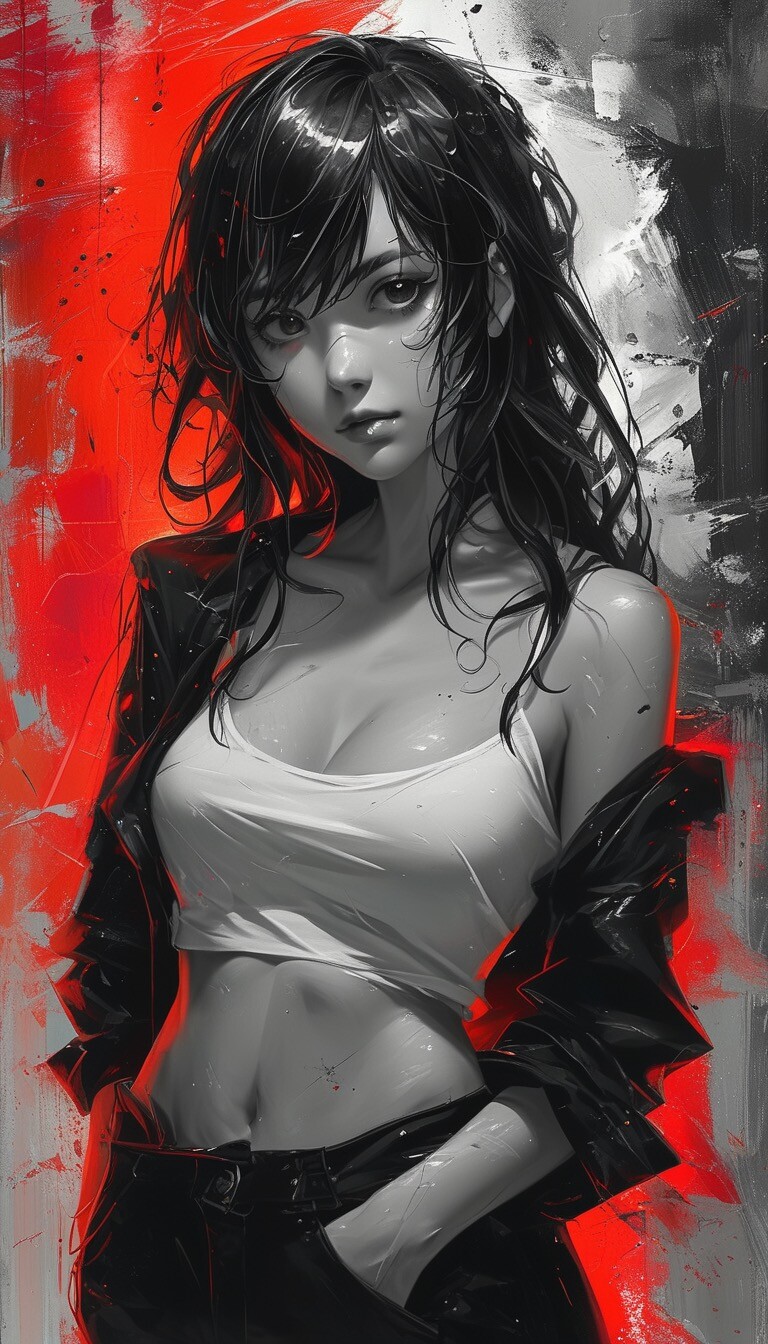 ArtStation - Shadowed Elegance: The Enigmatic Siren