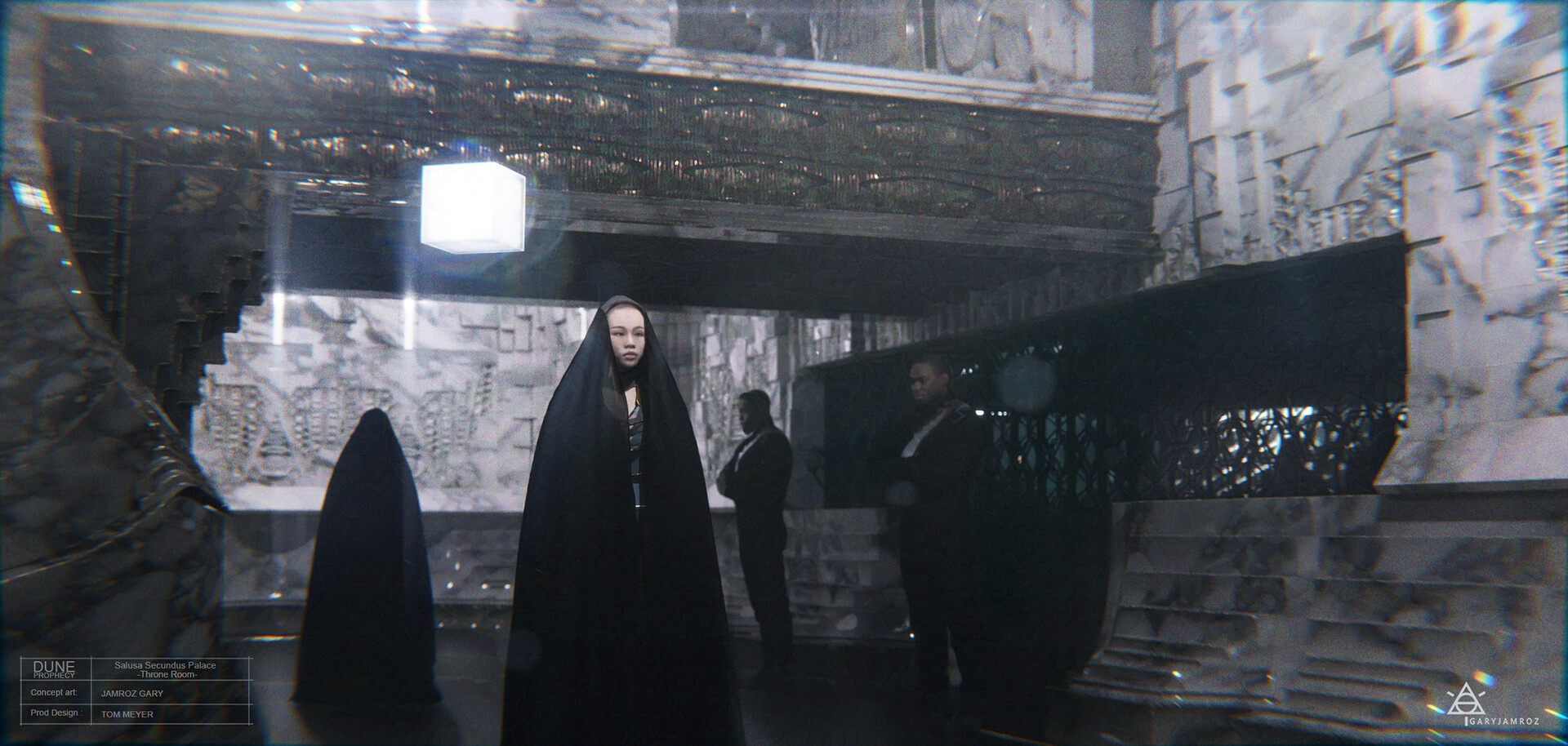 Gary jamroz-palma - DUNE PROPHECY - SALUSA SECUNDUS - THRONE ROOM