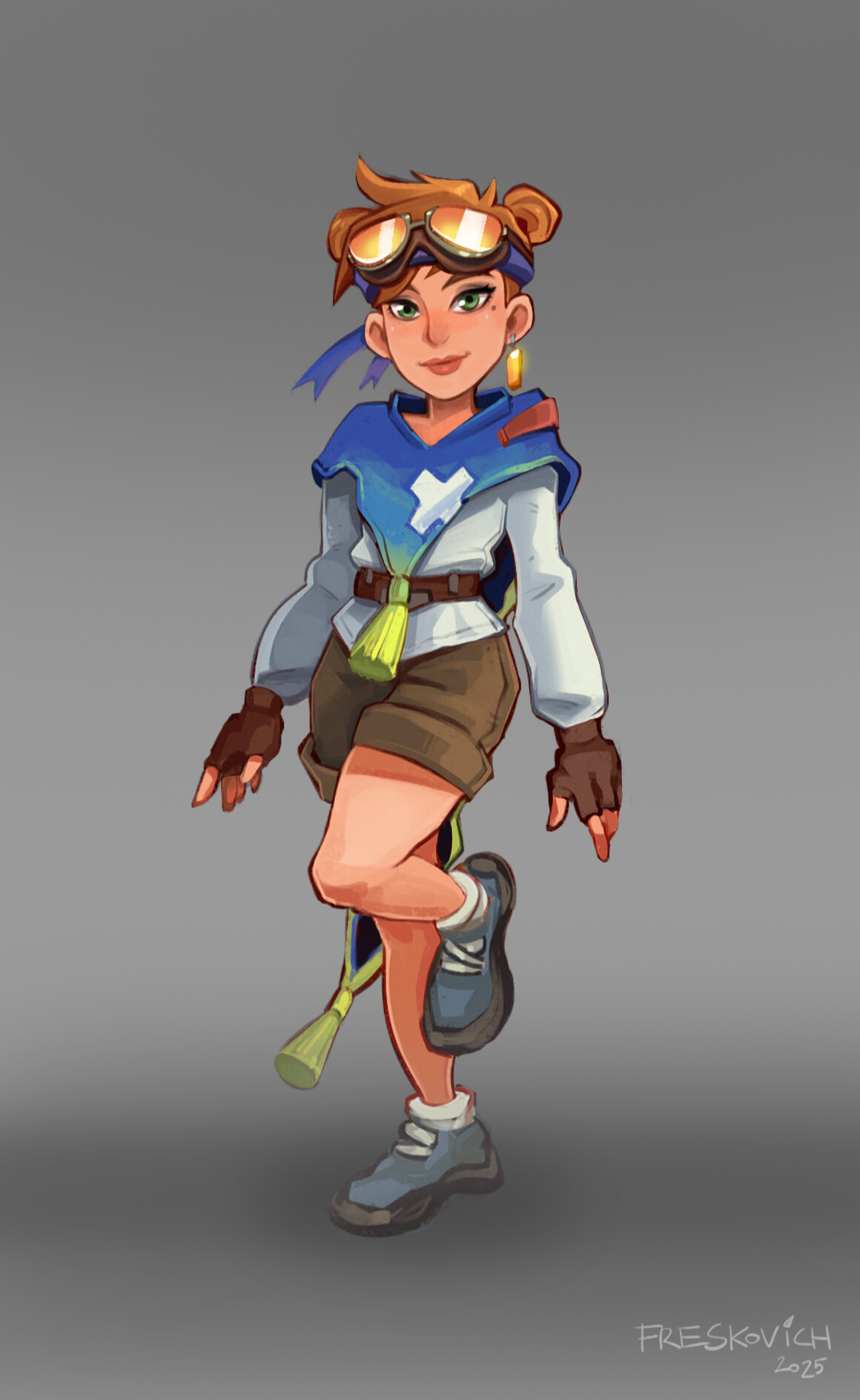 ArtStation - Faith the Builder (My Time At Sandrock, fanart)