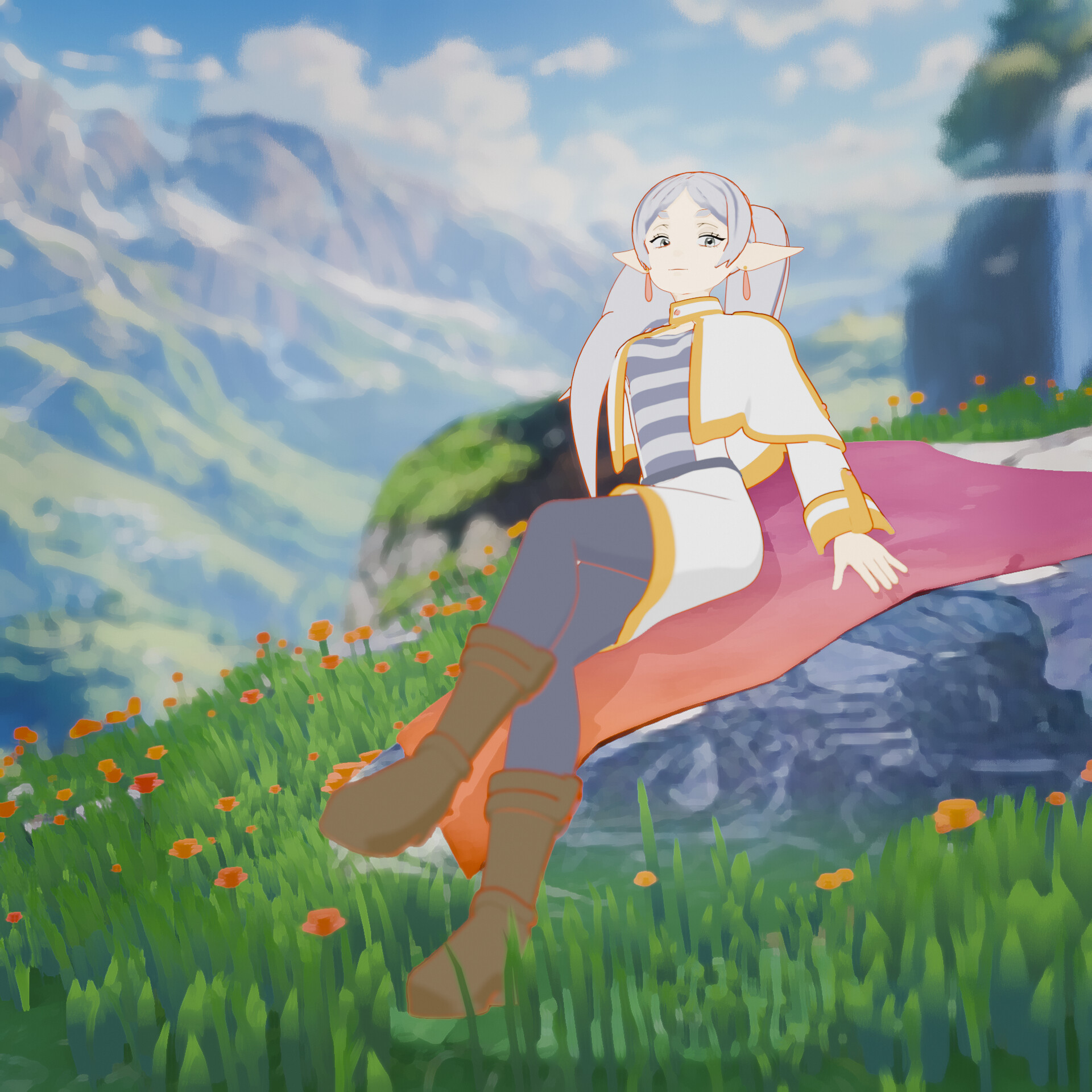 ArtStation - Frieren fun animtion