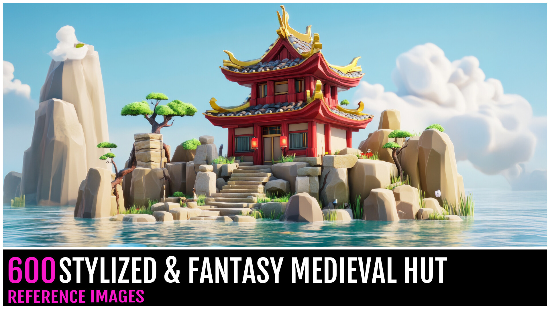 Isabelle ¥¥ - 600 STYLIZED & FANTASY MEDIEVAL HUT