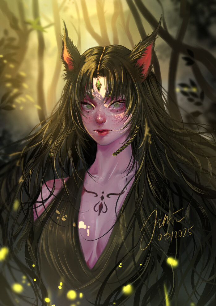 ArtStation - Lin OC redraw