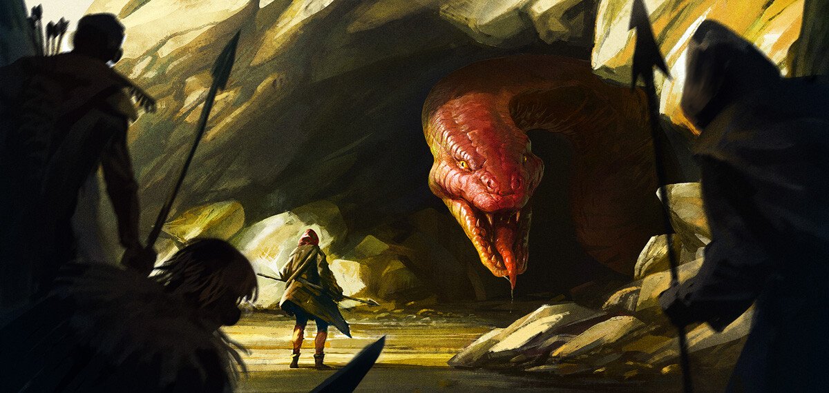 ArtStation - Snake's lair