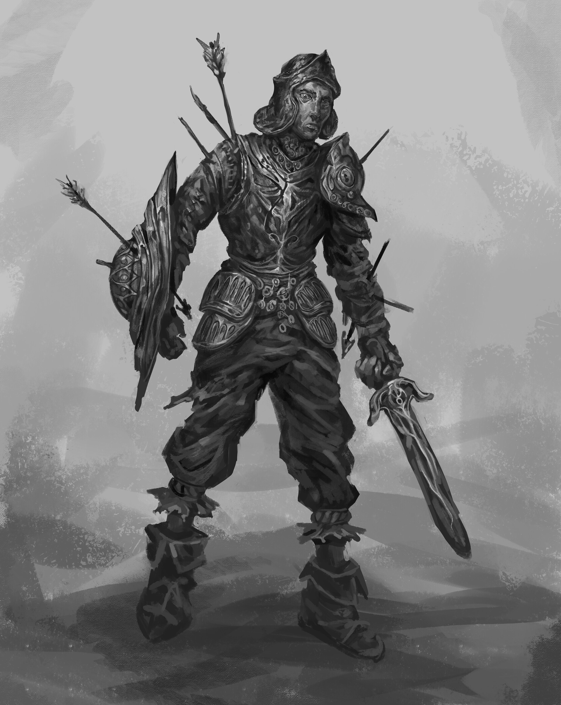 ArtStation - Fallen Figther