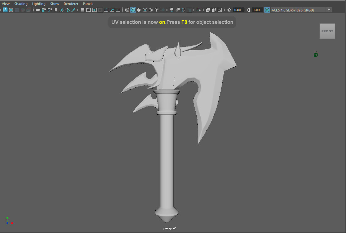 Harshit Pal - SCULPTED AXE