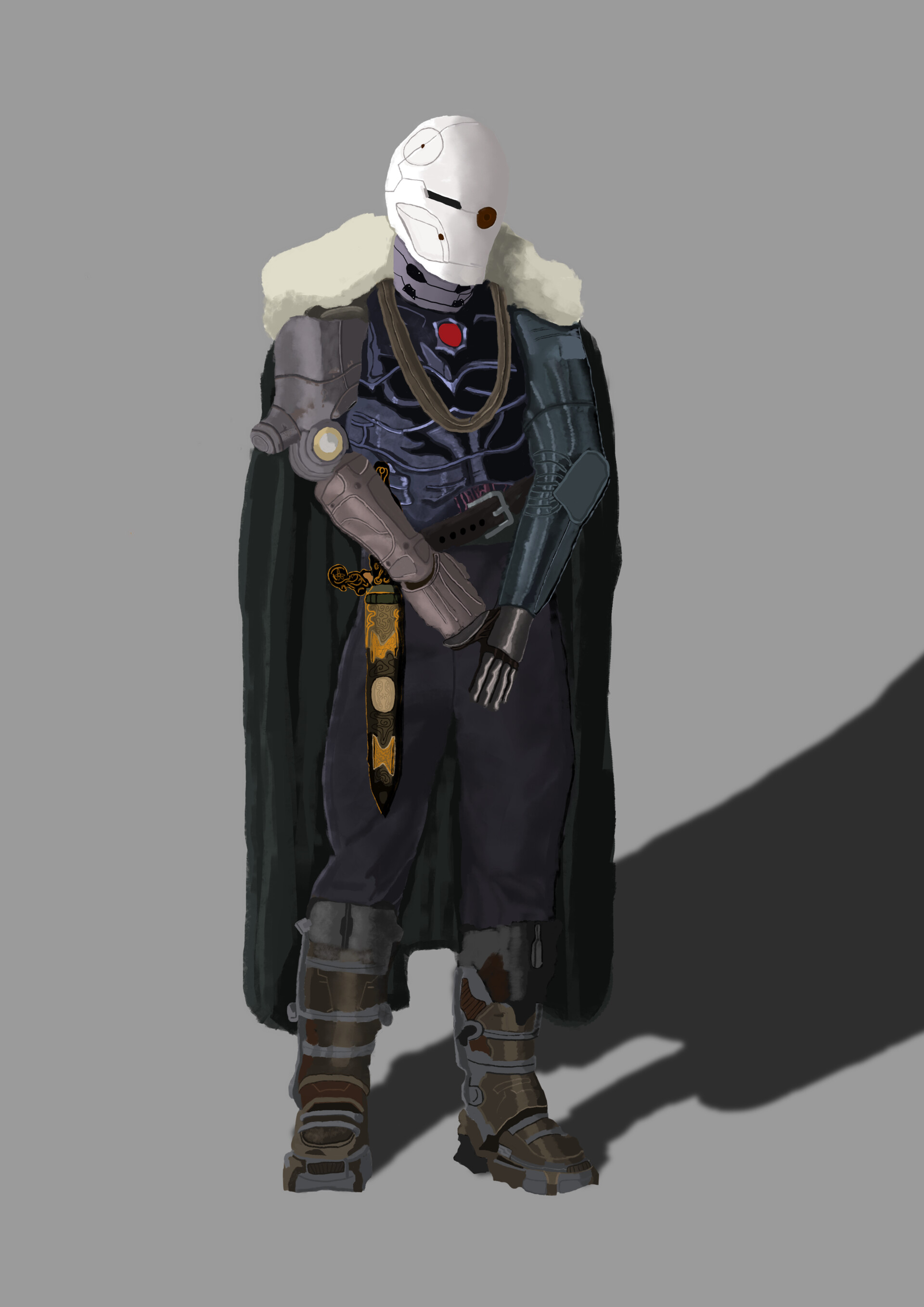 ArtStation - Dracula the space pirate