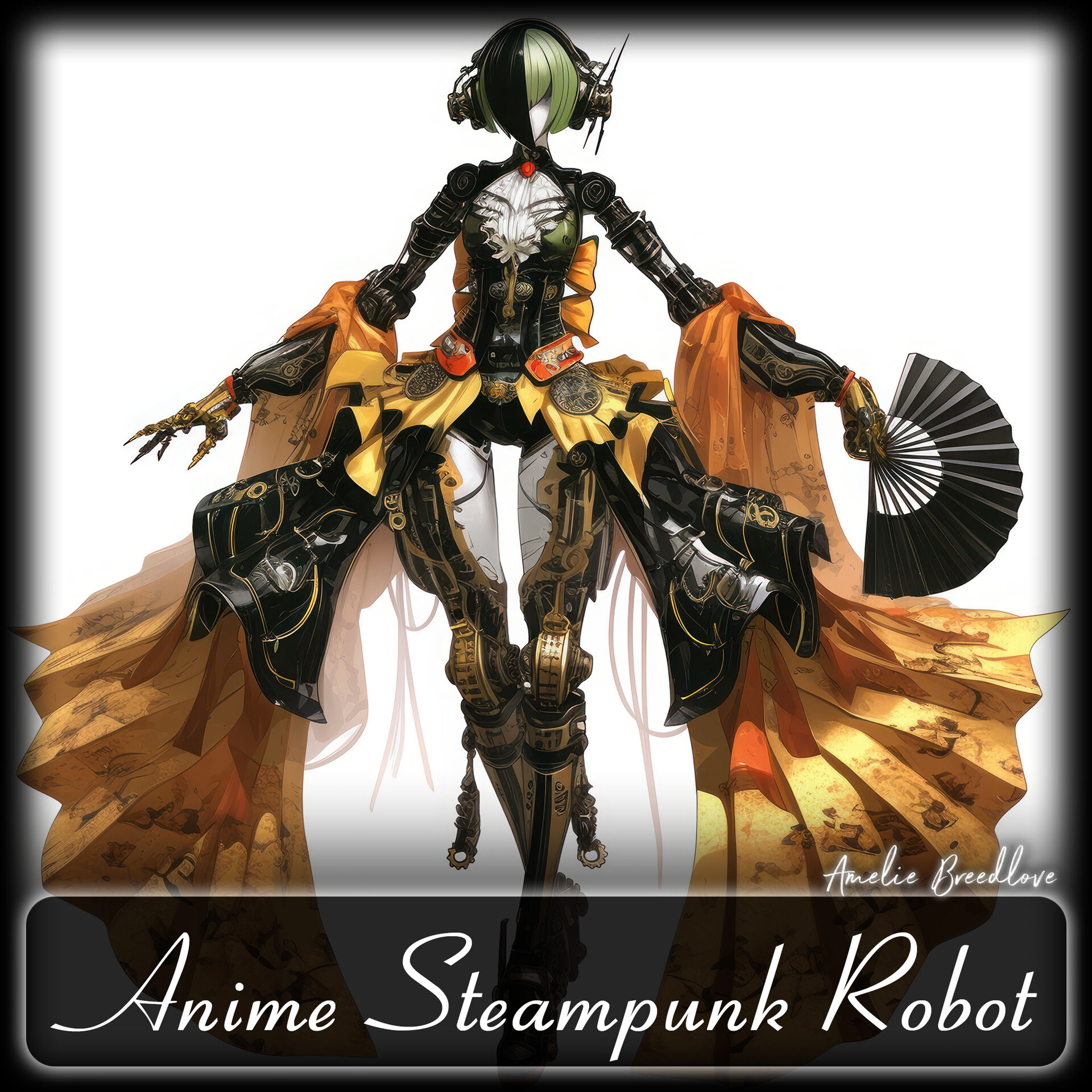 ArtStation - 200 Anime Steampunk Robot (Full Body) Reference Pack | 4K ...