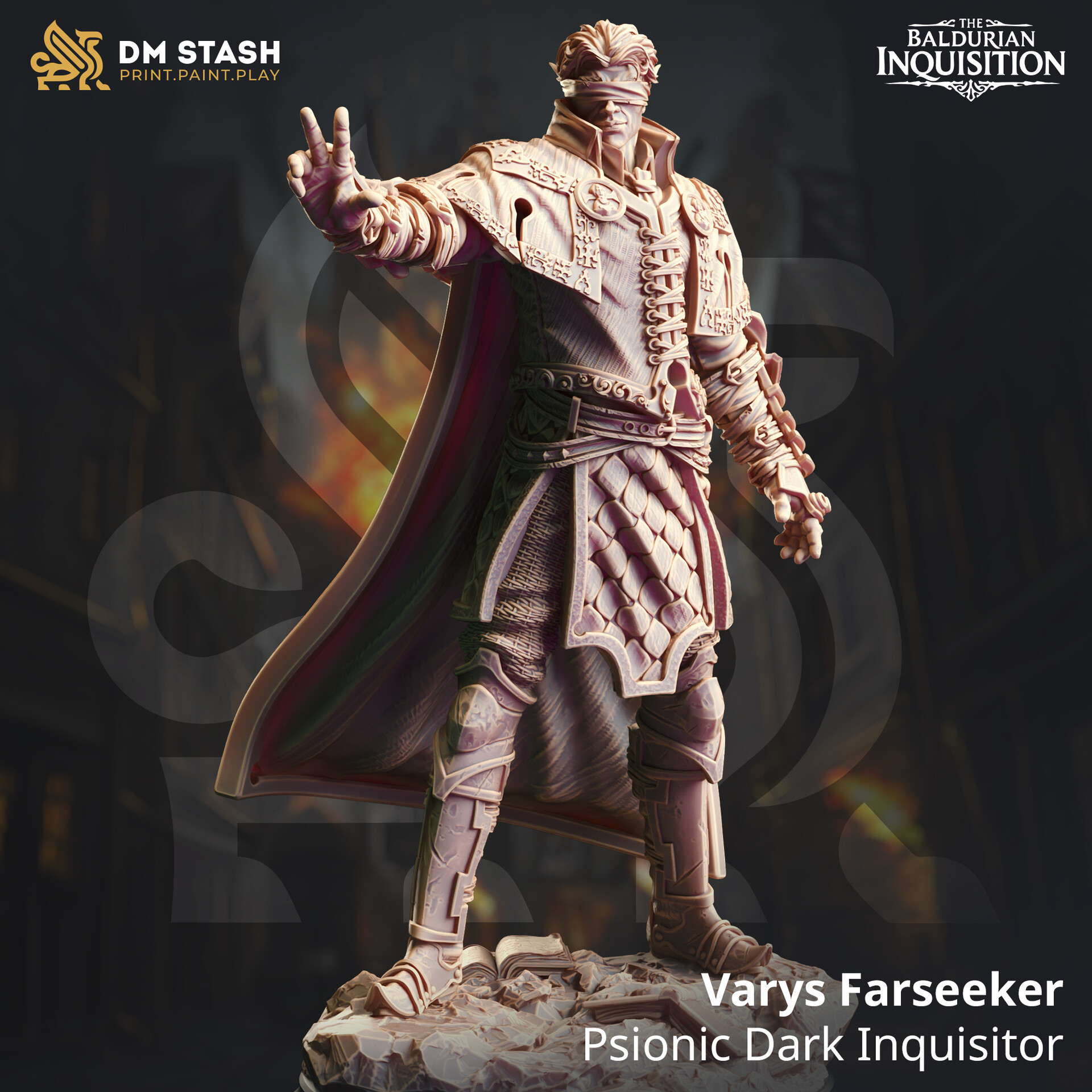 ArtStation - Varys Farseeker - Psionic Inquisitor - DM STASH