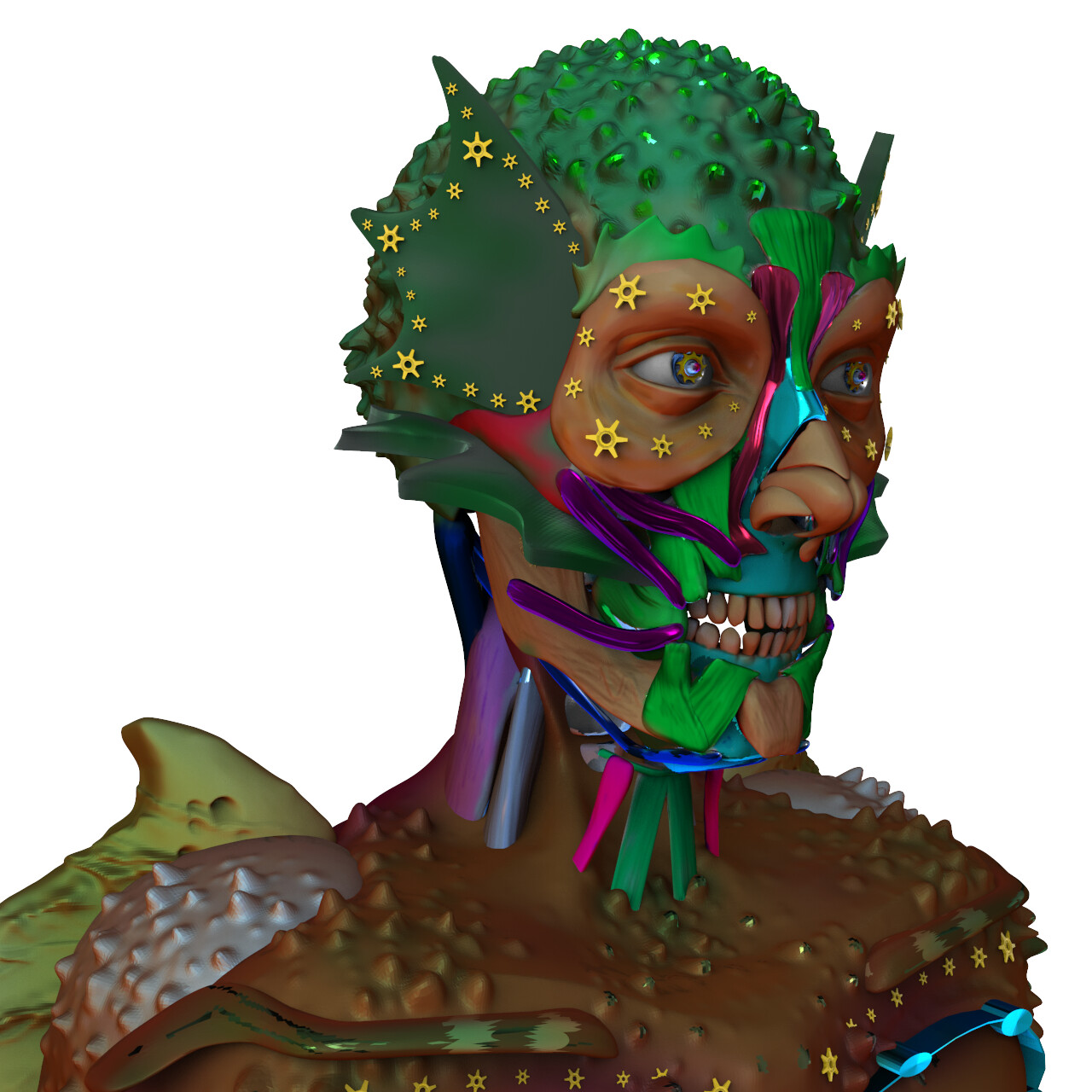 ArtStation - Mermaid monster