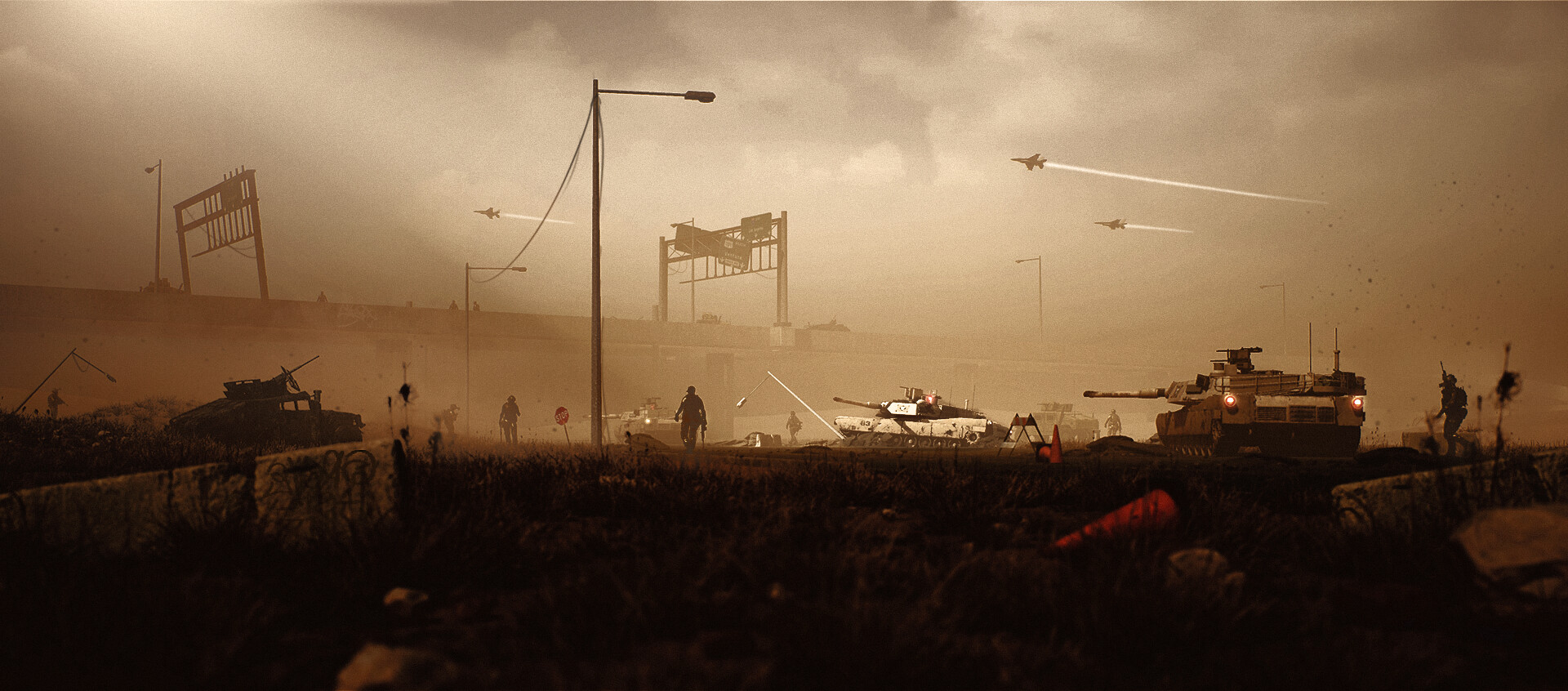 ArtStation - Thunder run