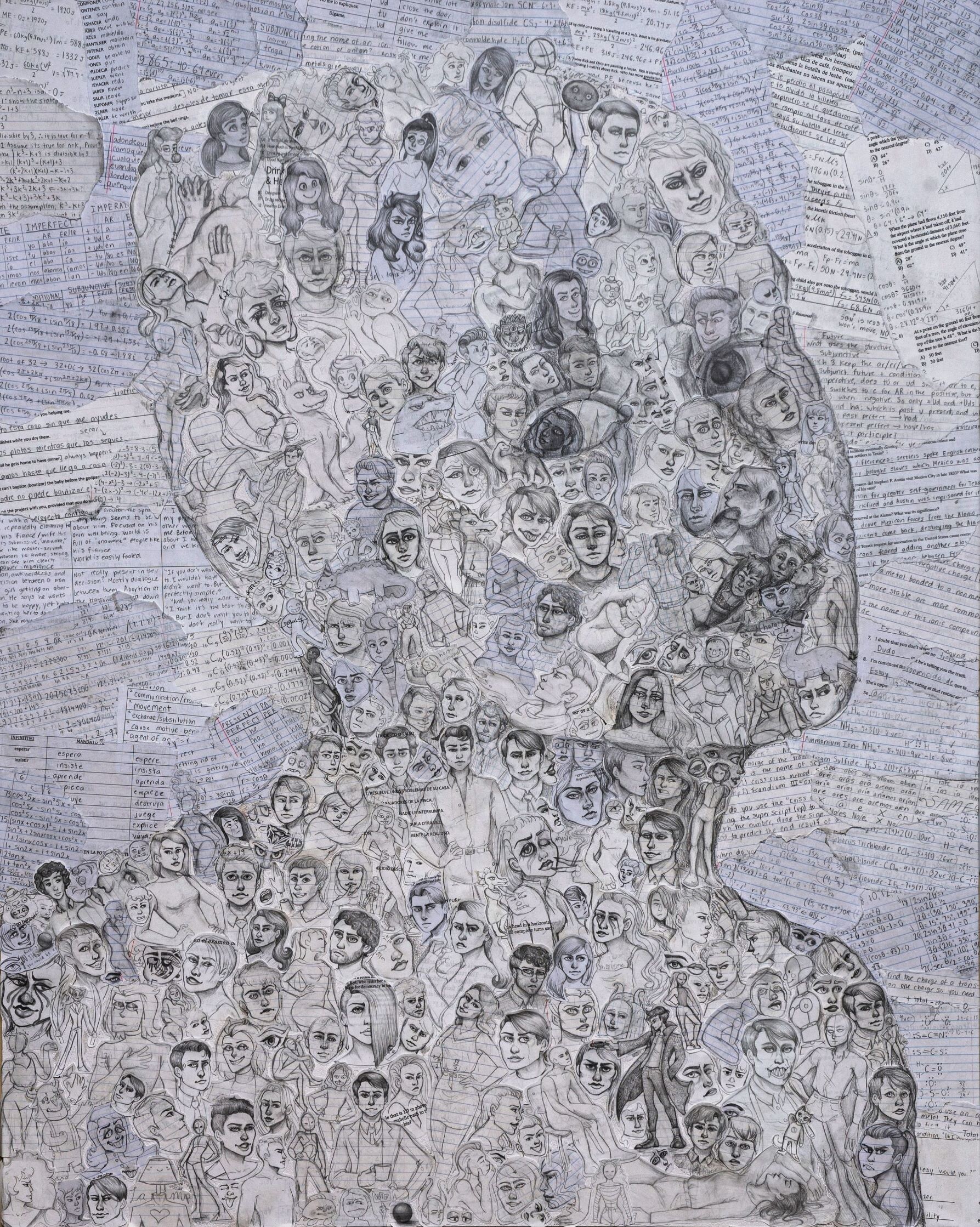 ArtStation - Molly Through The Margins: Doodle Collage