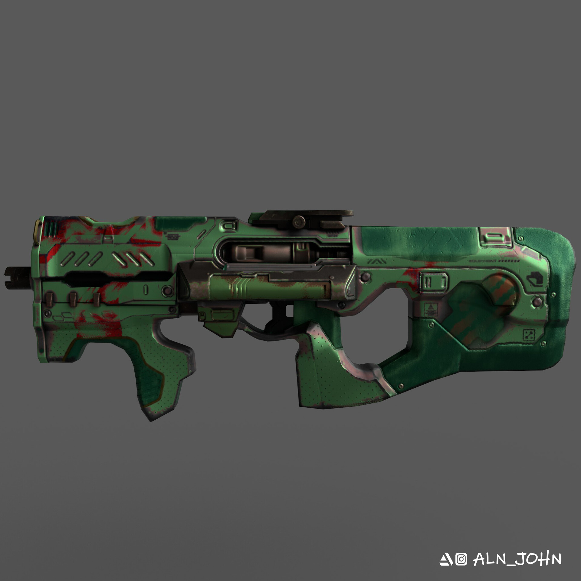 ArtStation - "Unlock the Madness: Joker Gaming Gun"