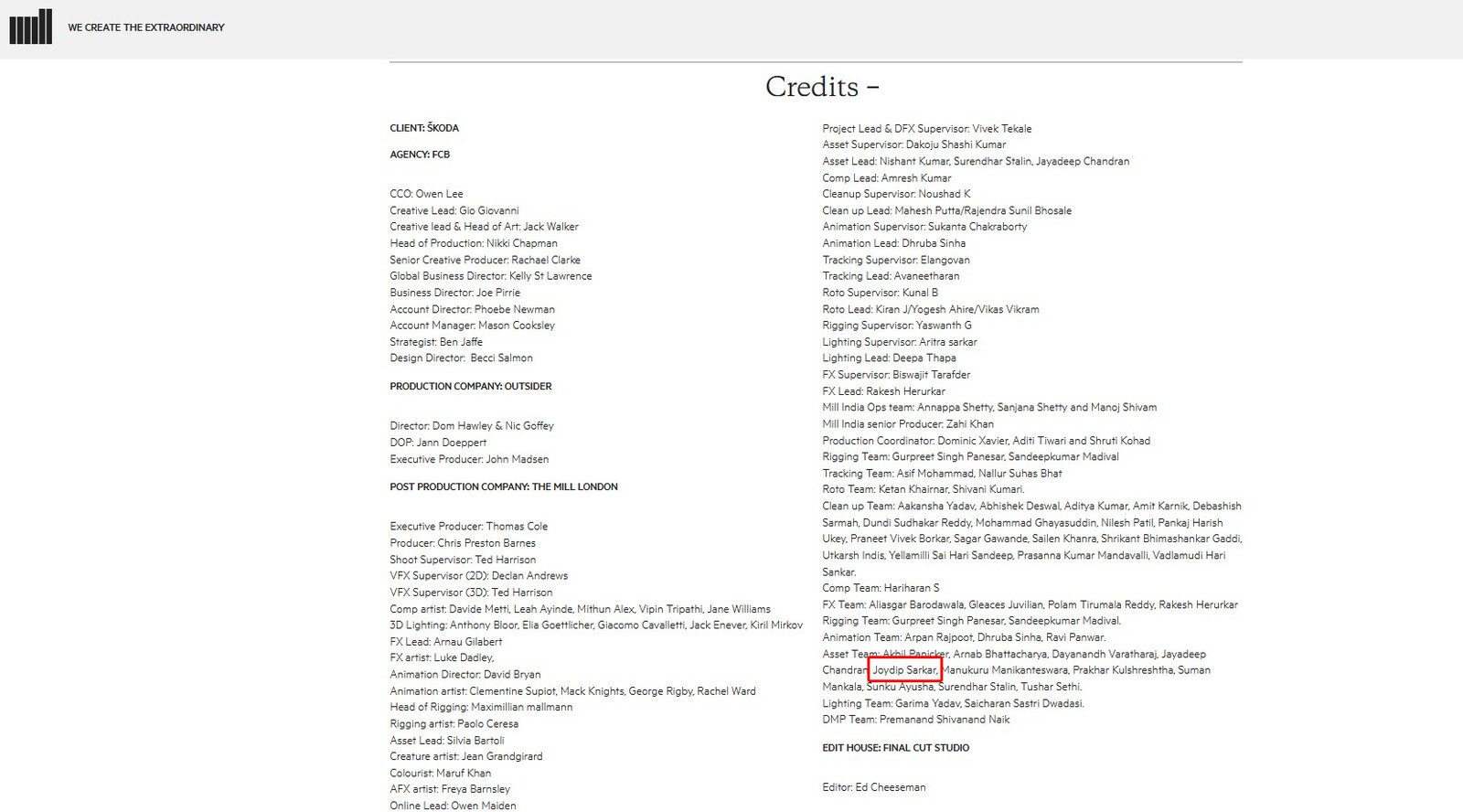 Joydip Sarkar - Škoda "Be More"