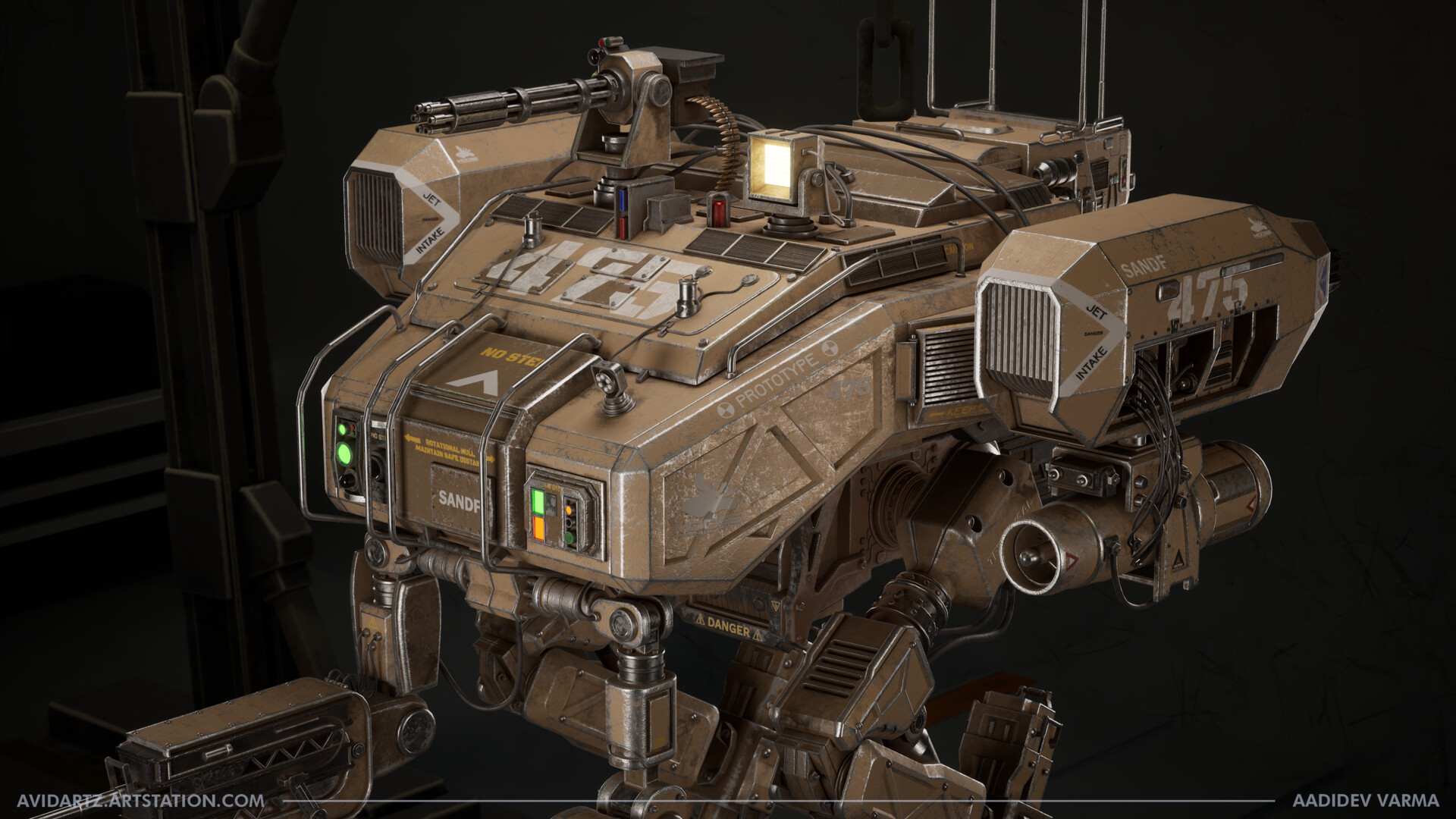 Aadidev Varma - The Moose Mecha - Chappie