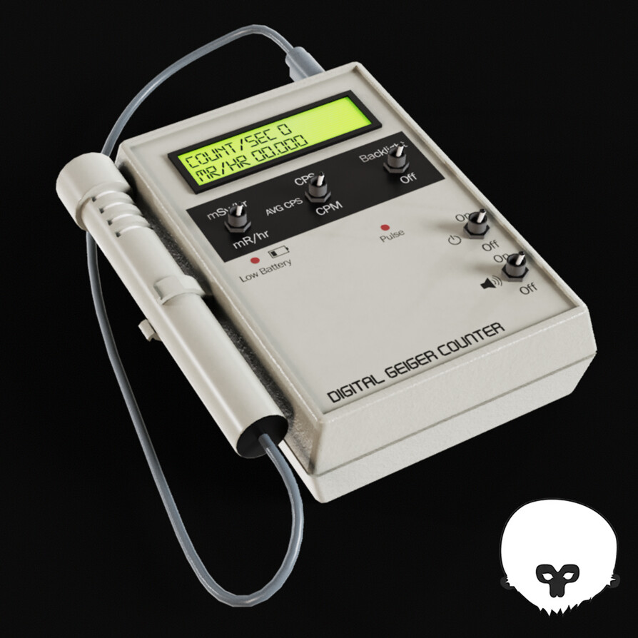 ArtStation - Geiger counter