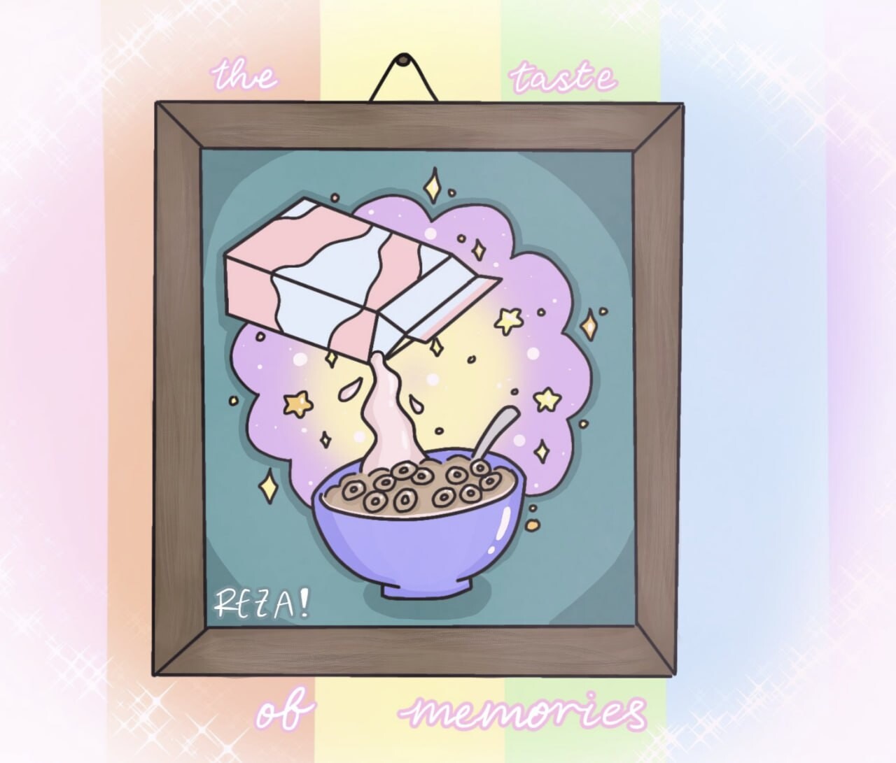 ArtStation - 'Taste of Memories' Cute Promotional Product