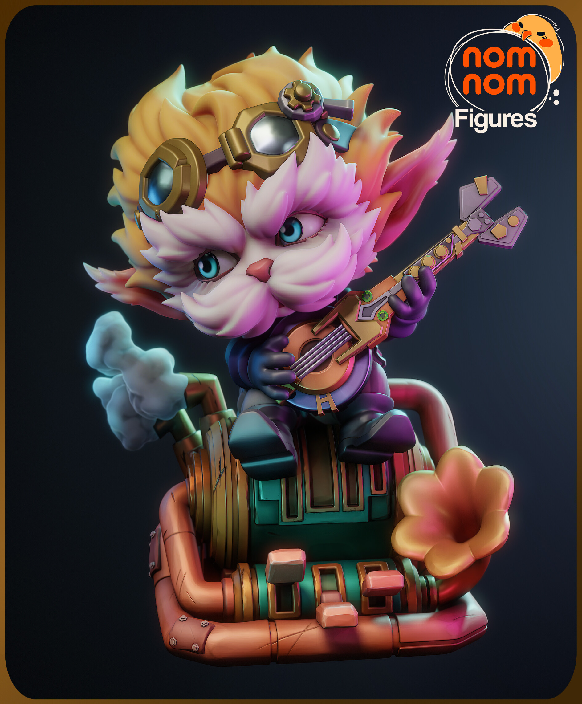 NomNom Figures - Chibi Heimerdinger - Arcane