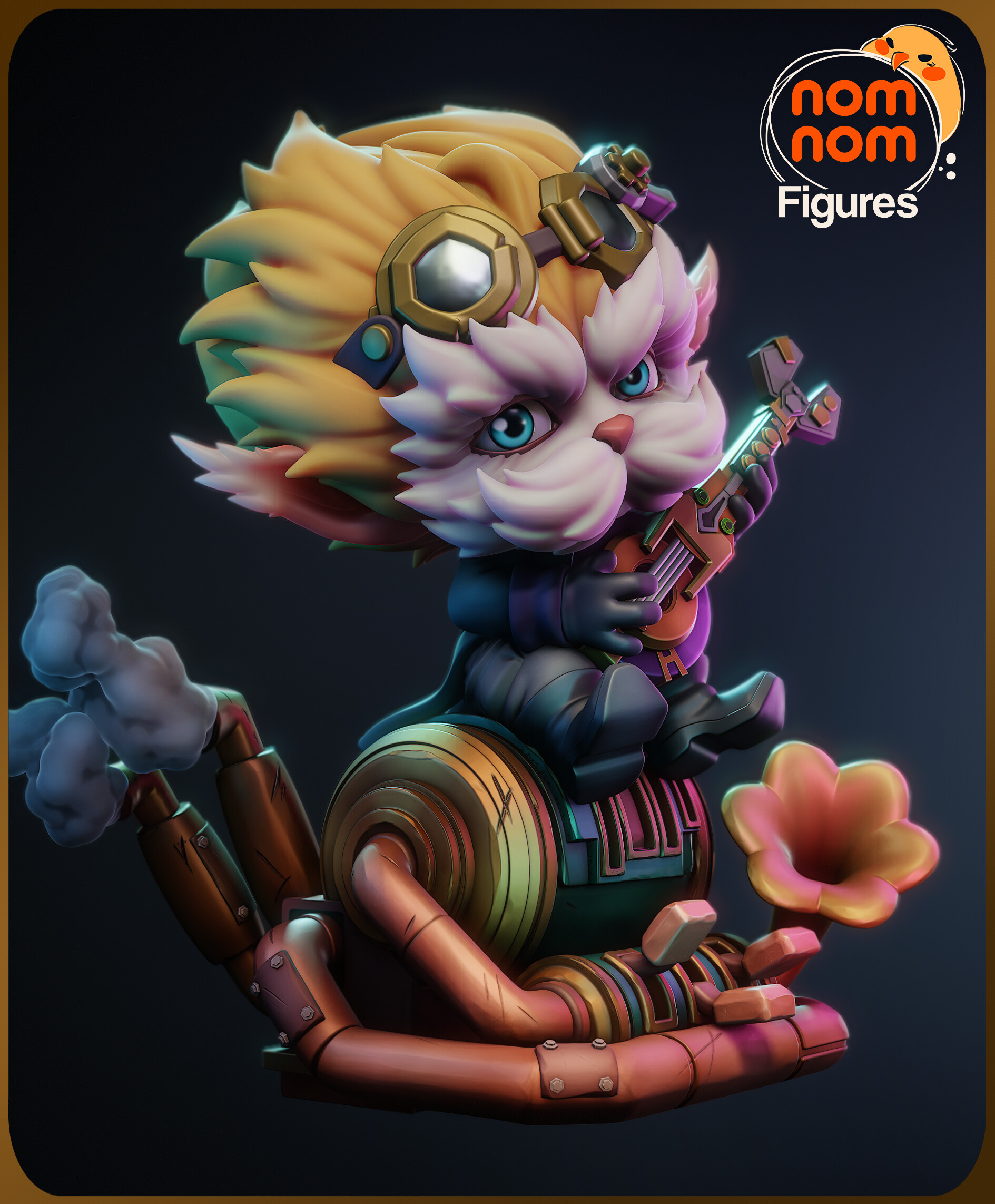 NomNom Figures - Chibi Heimerdinger - Arcane