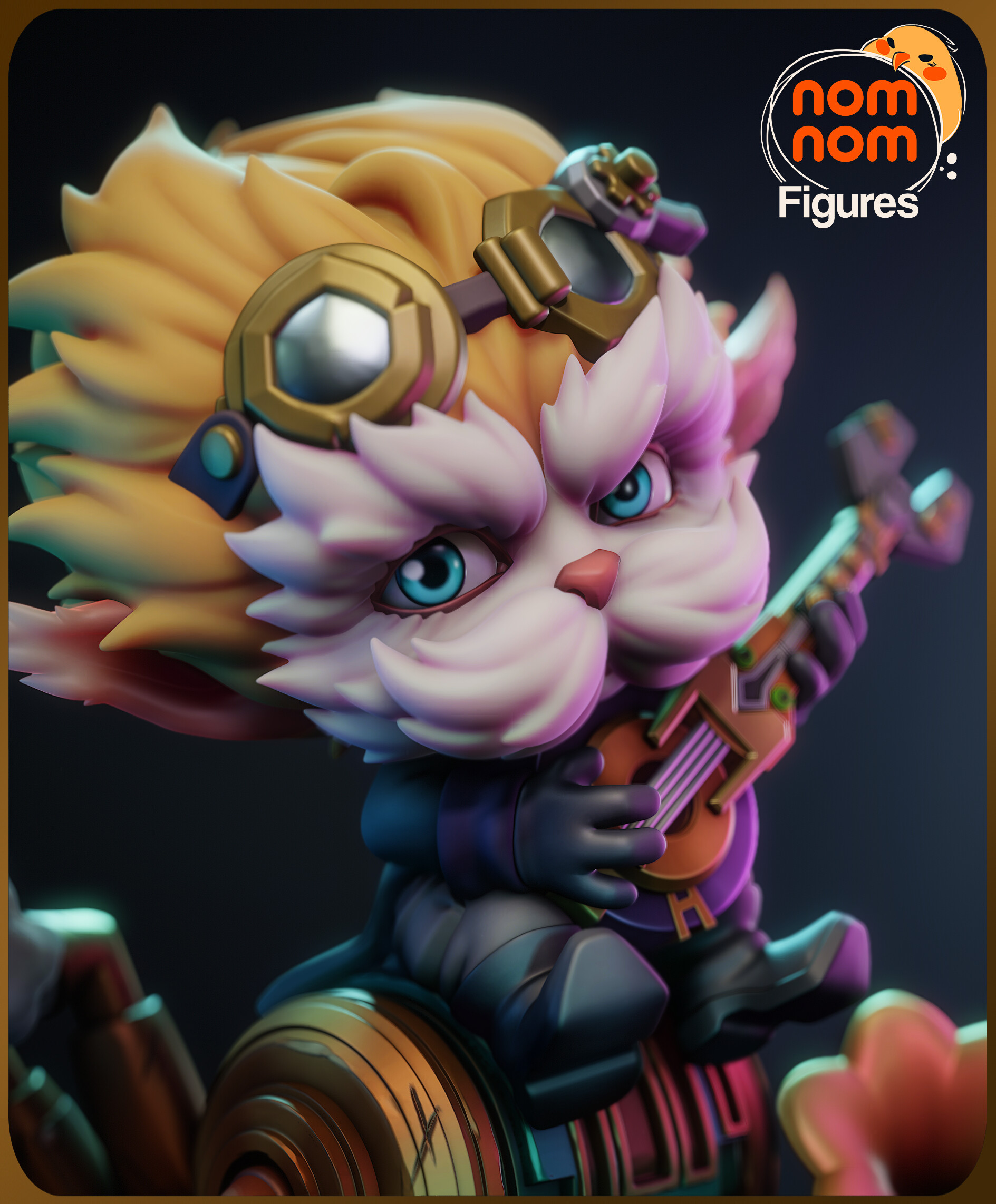NomNom Figures - Chibi Heimerdinger - Arcane