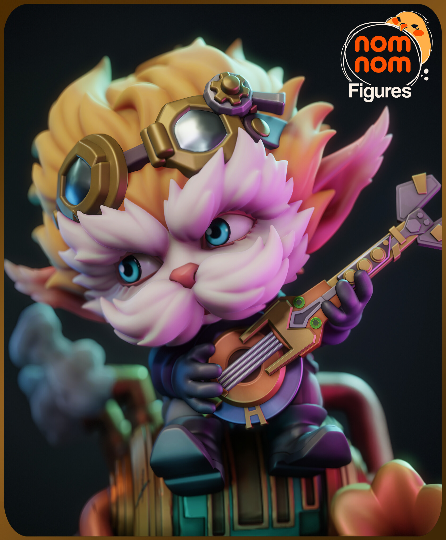 NomNom Figures - Chibi Heimerdinger - Arcane