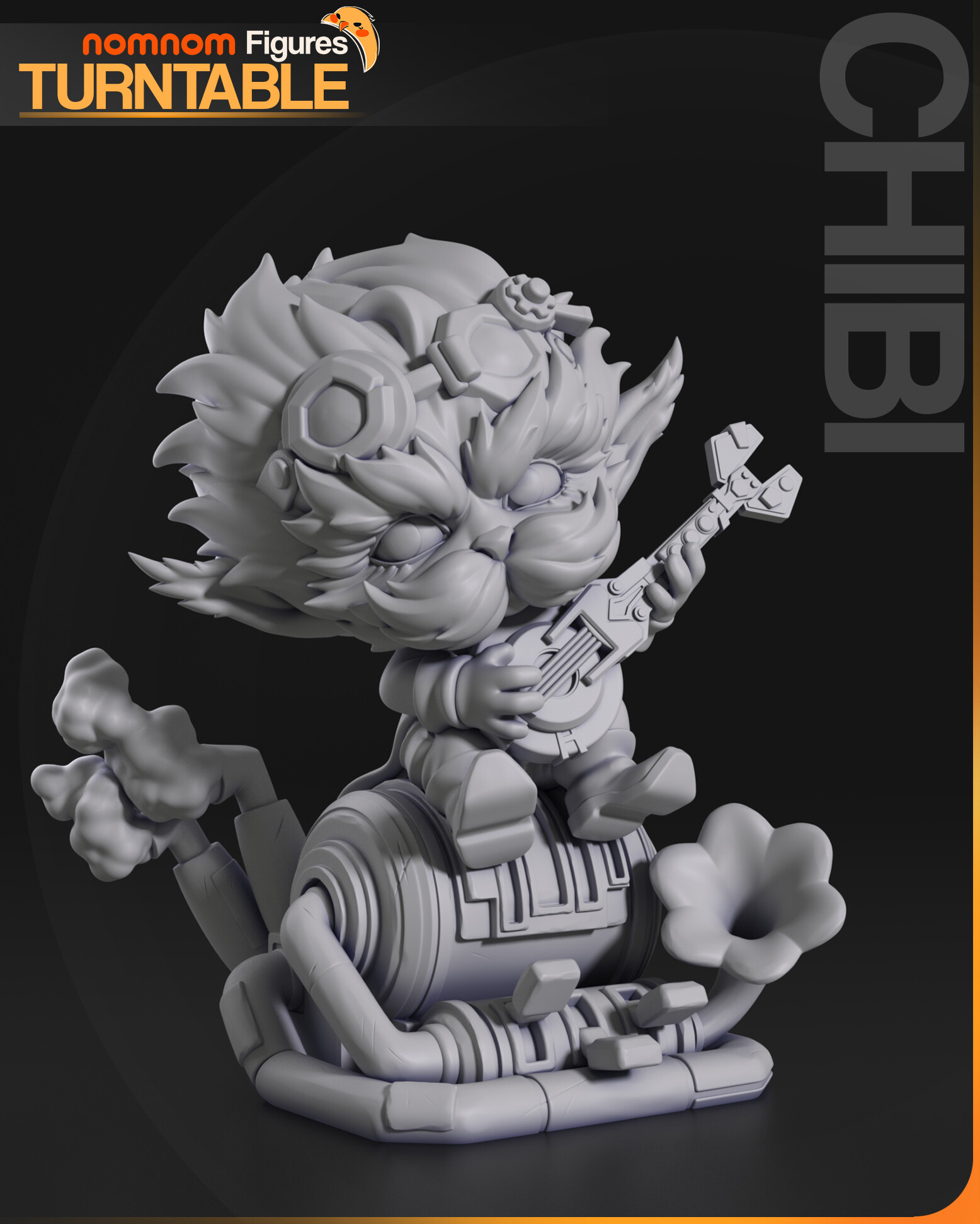 NomNom Figures - Chibi Heimerdinger - Arcane