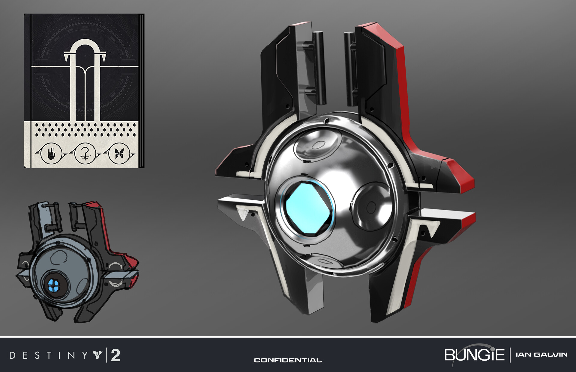 Ian Galvin - "Black Armory" Design Series for Destiny 2