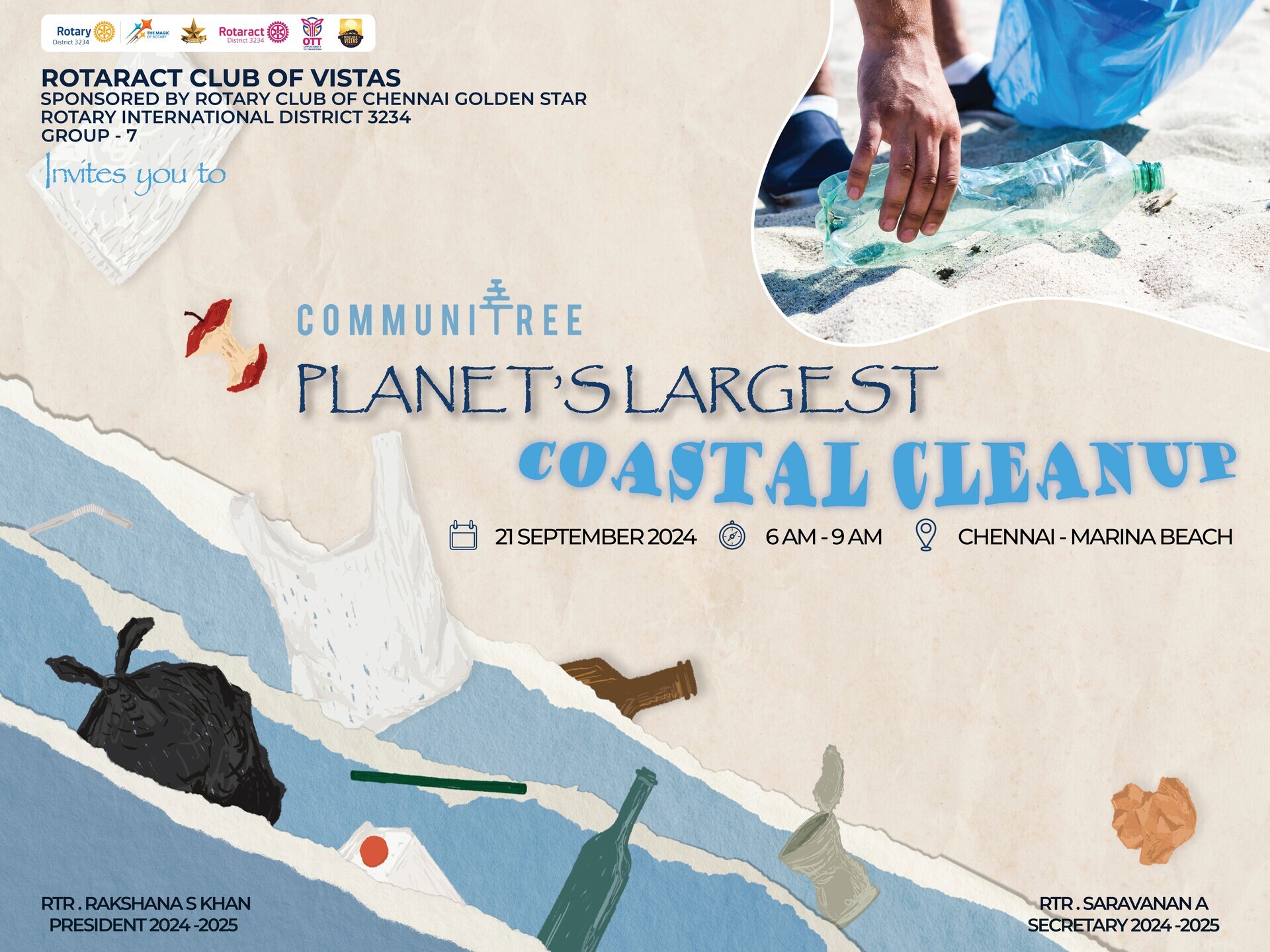 ArtStation - COASTAL CLEAN UP POSTER