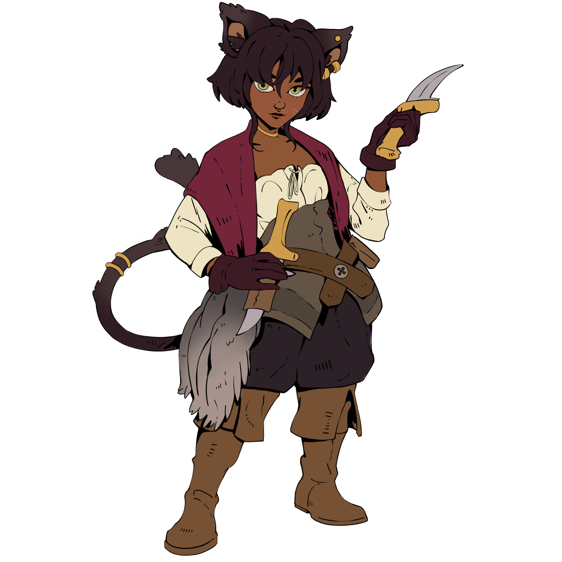 Emily Pearson - Merchants of Rosewall Character Art