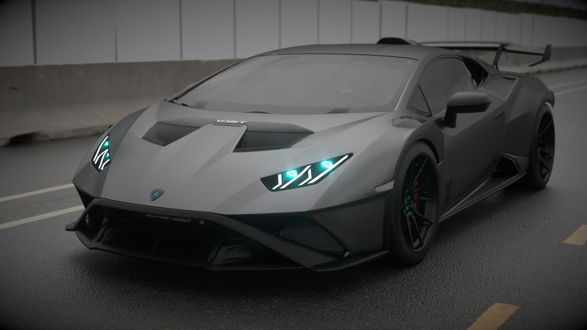 ArtStation - Lamborghini: Melancholic Drive
