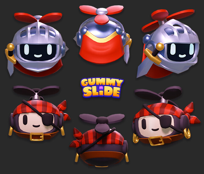 ArtStation - Gummy Slide - Fantastic Robot