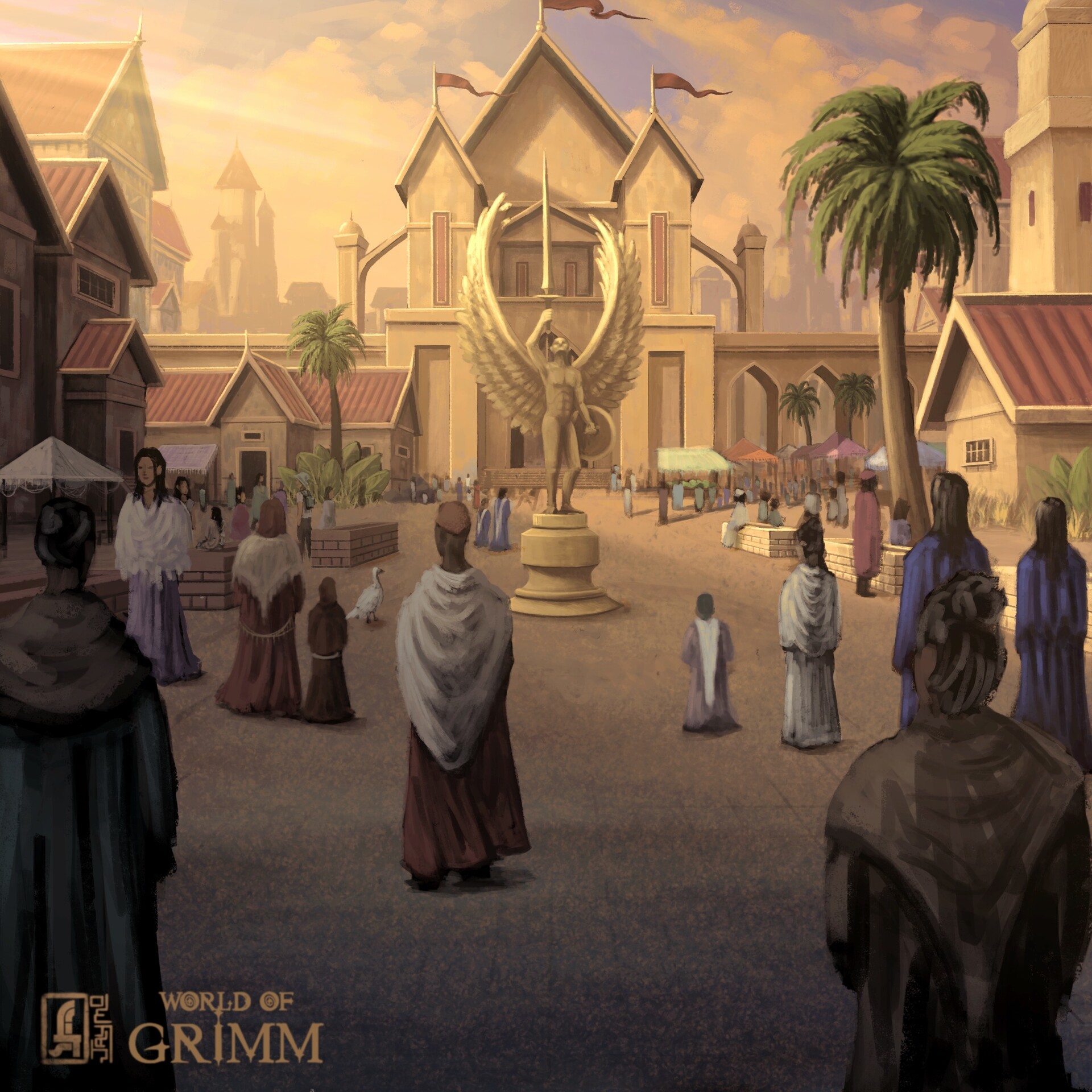 ArtStation - Town Square