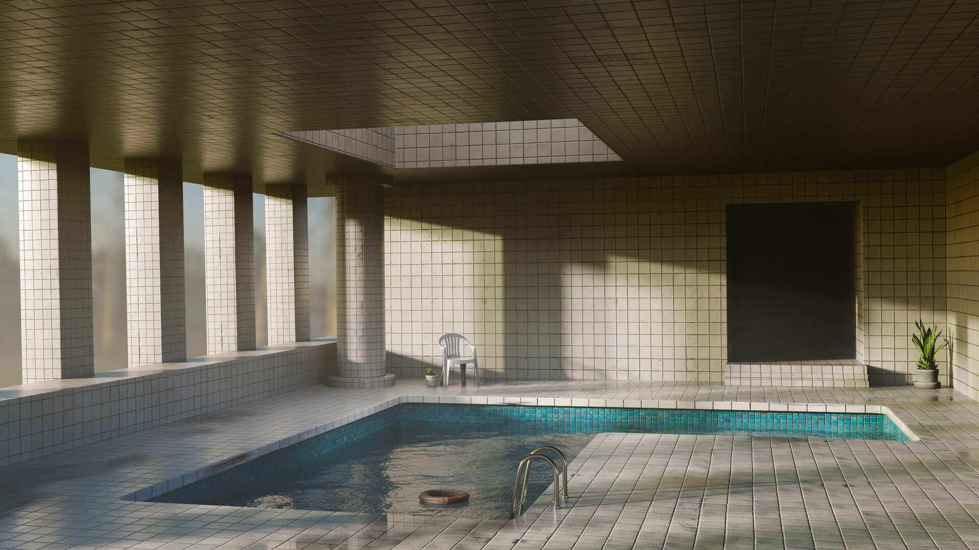 ArtStation - Swimming pool