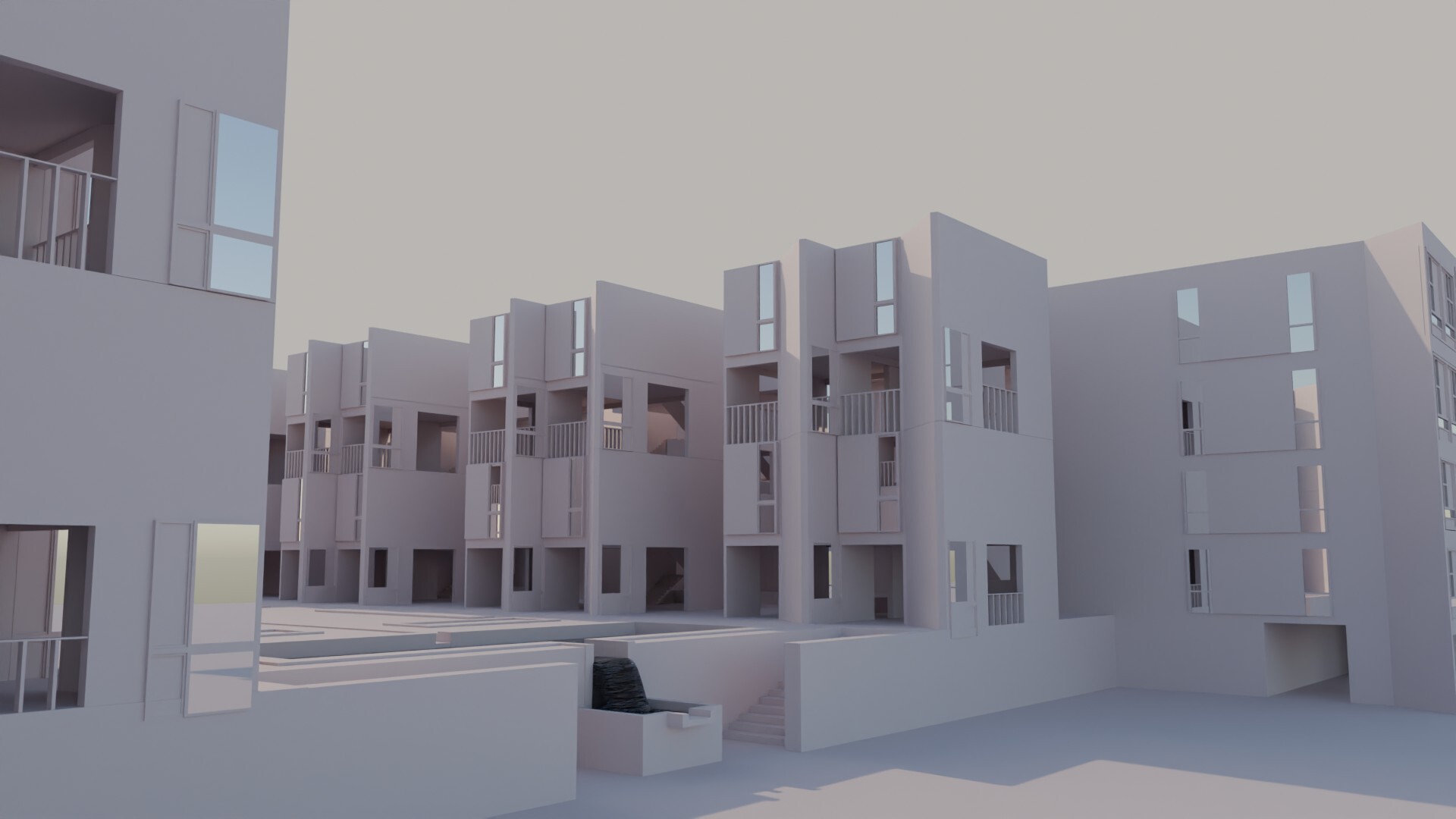 ArtStation - ArchViz Salk Institute