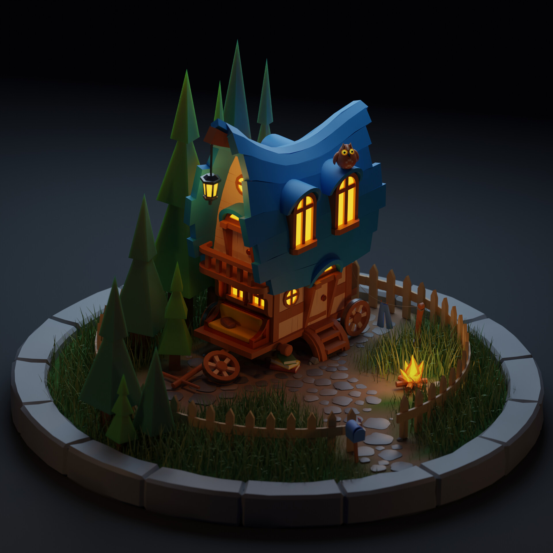 ArtStation - House on wheels