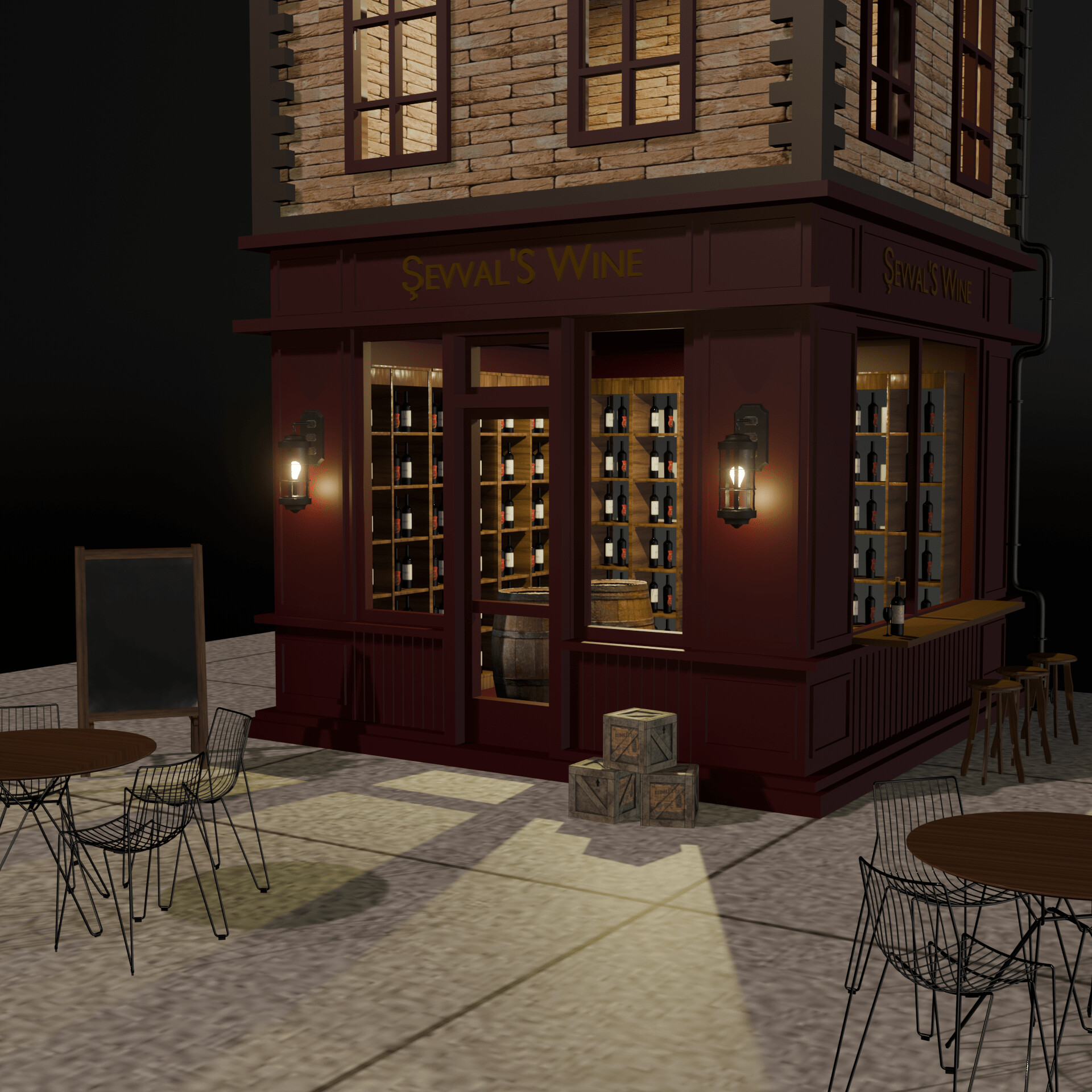 ArtStation - Wine Shop