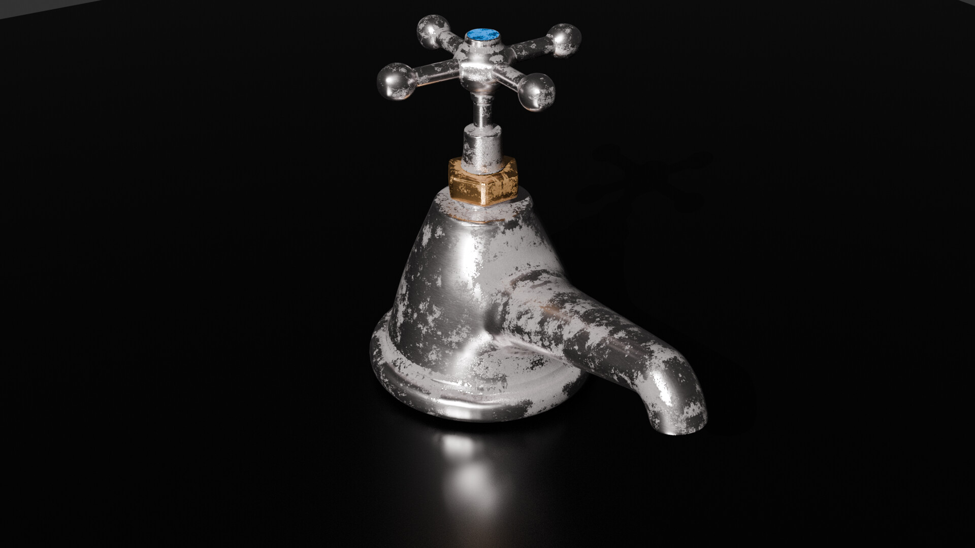 ArtStation - Rusty faucet