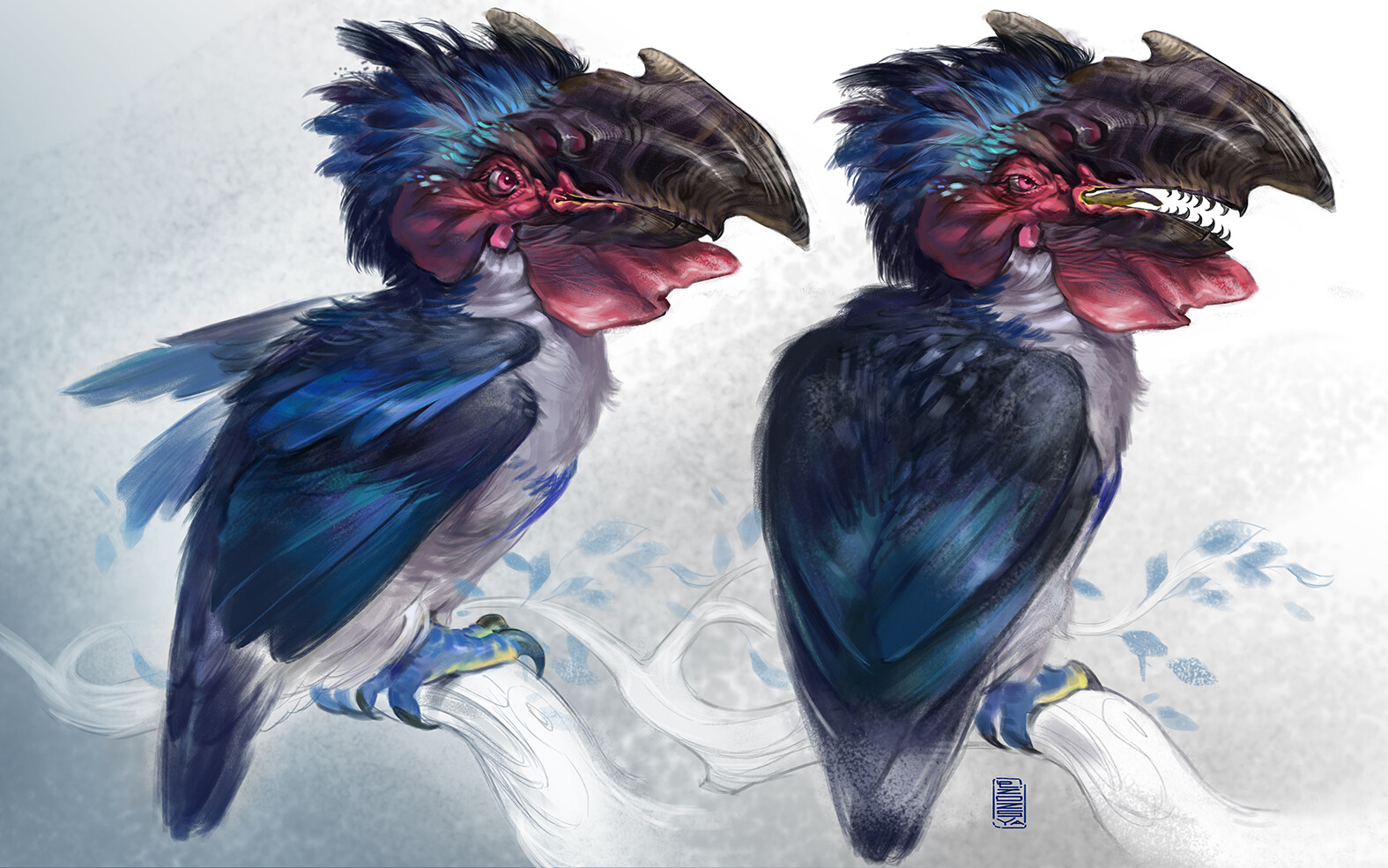 ArtStation - Bird creatures / птицы